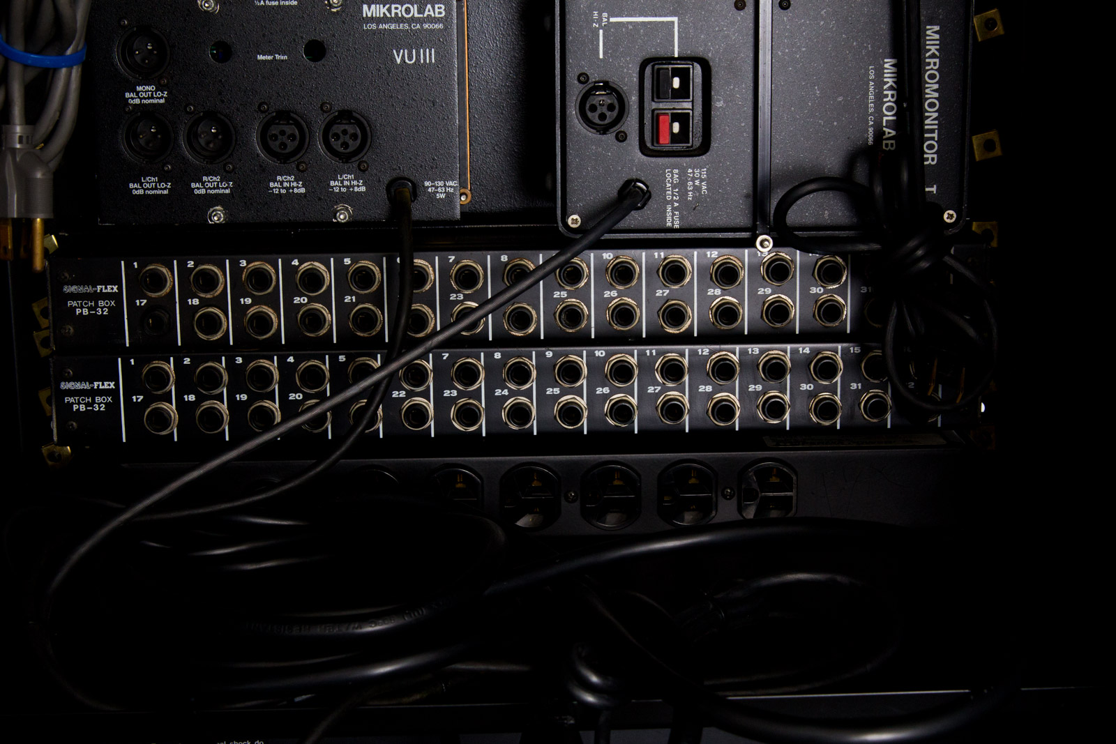 Audio Rack System With Assorted Recording Equipment | EBTH