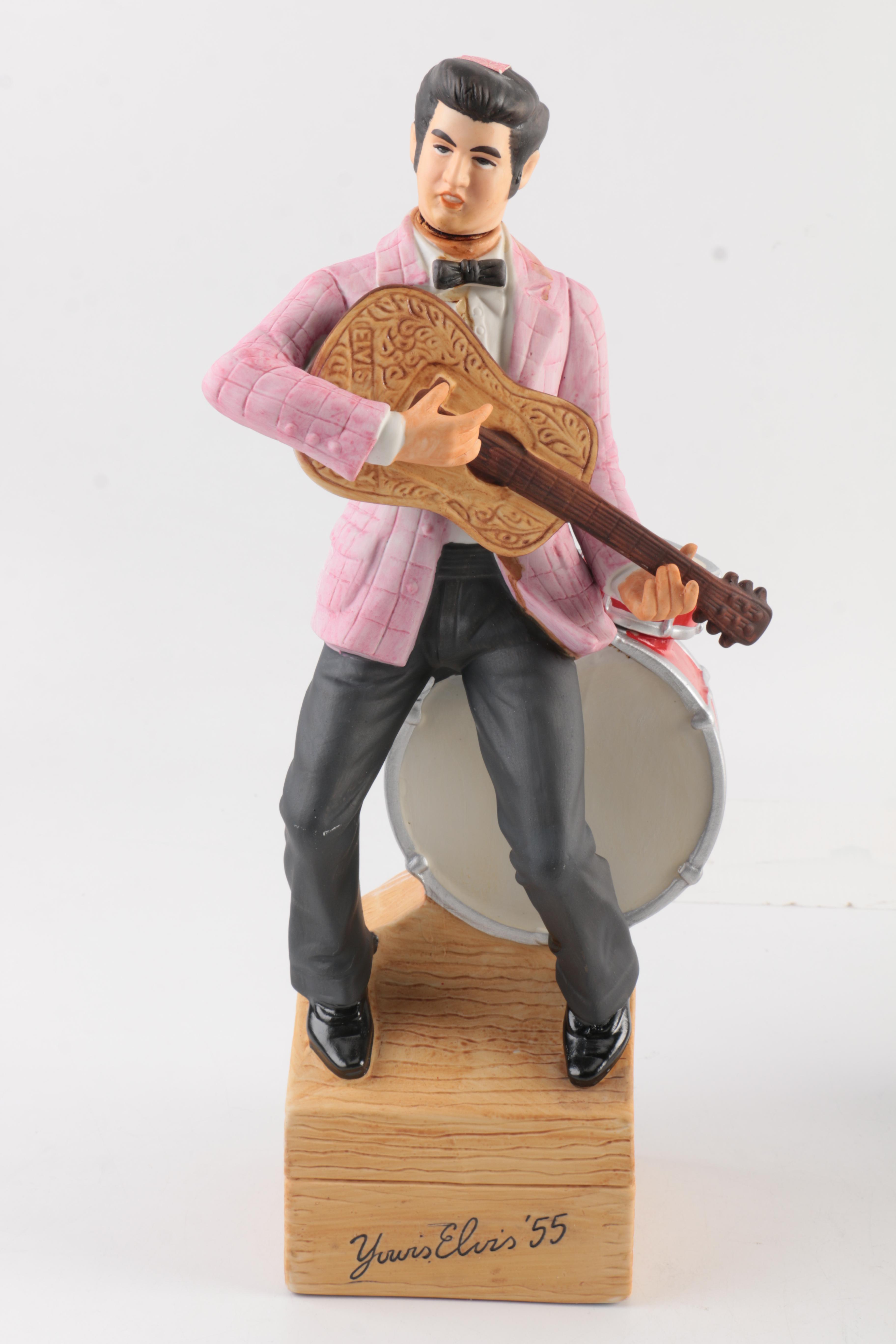 Three McCormick Elvis Whiskey Decanters | EBTH