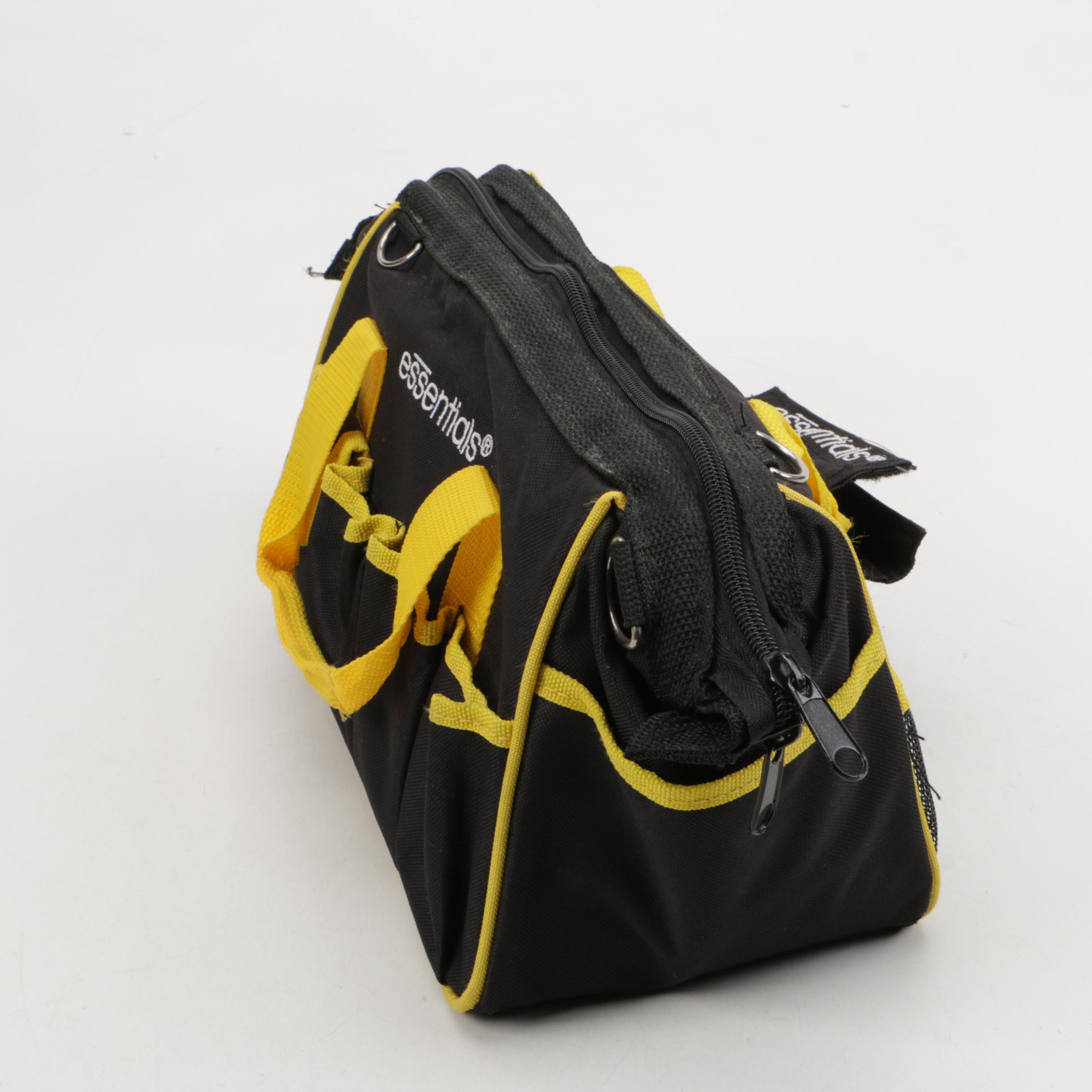 Essentials Tool Bag with Assorted Tools and Ikea Drill | EBTH