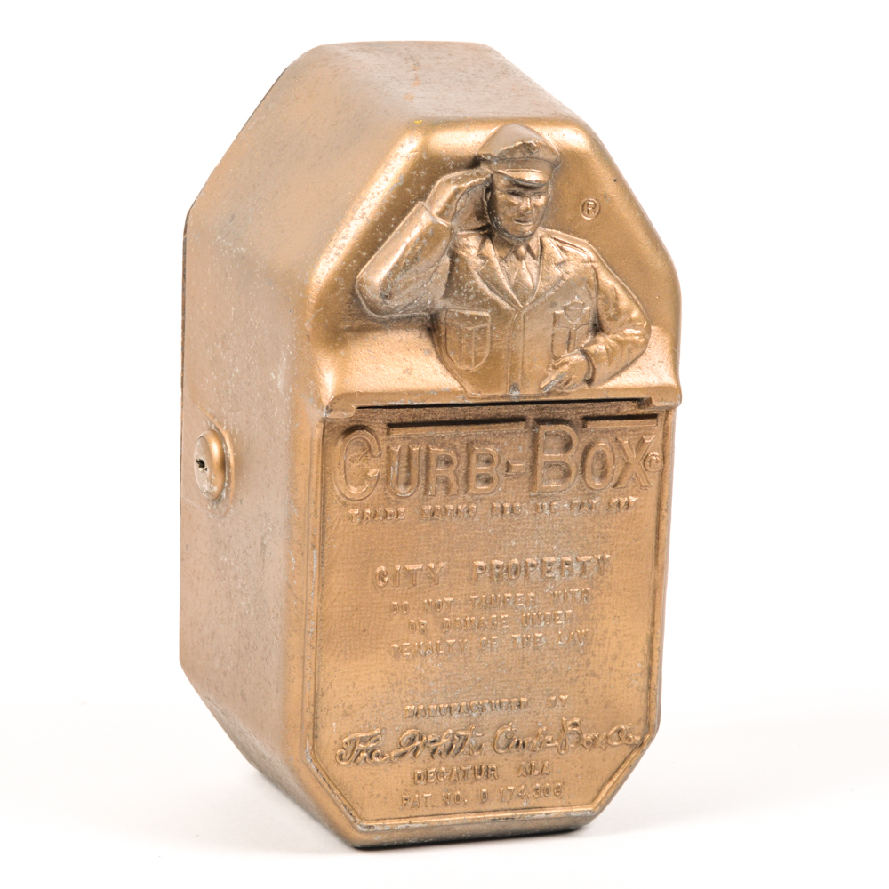 Vintage Postal Curb Box | EBTH