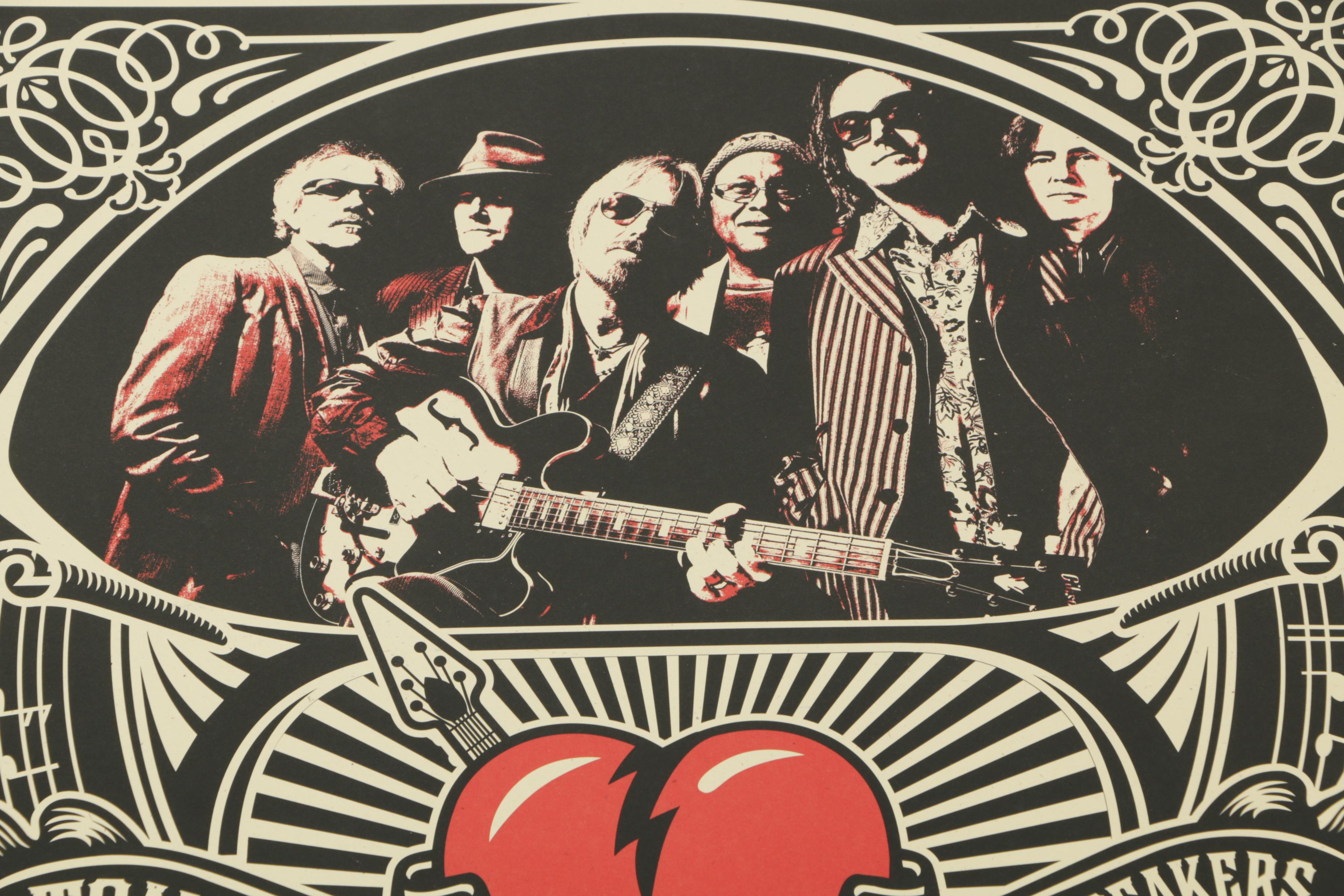 Tom Petty and the Heartbreakers 2010 Mojo Tour Poster | EBTH