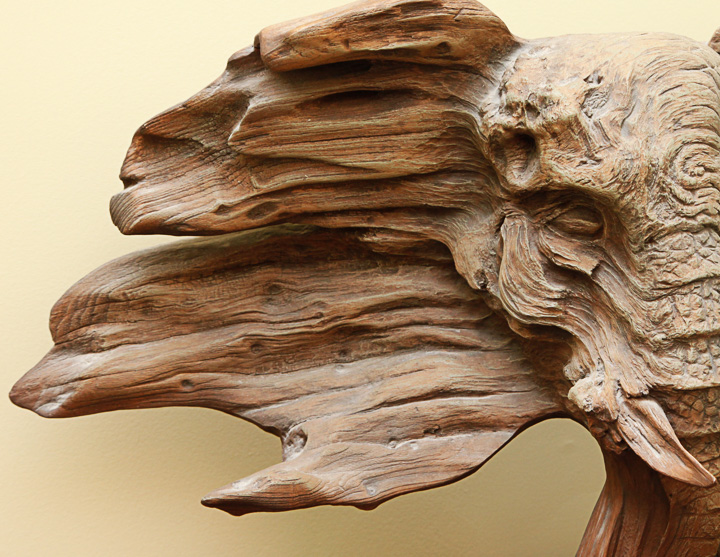 Rick Cain Limited Edition Wooden Sculpture "The Elder" | EBTH