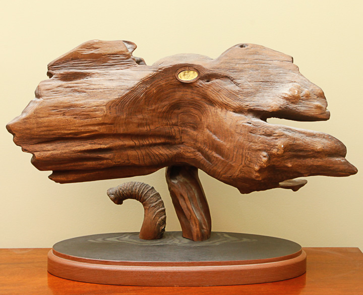 Rick Cain Limited Edition Wooden Sculpture "The Elder" | EBTH
