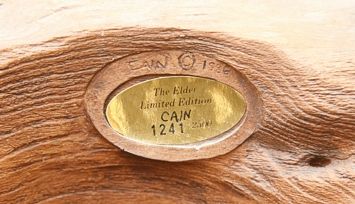 Rick Cain Limited Edition Wooden Sculpture "The Elder" | EBTH