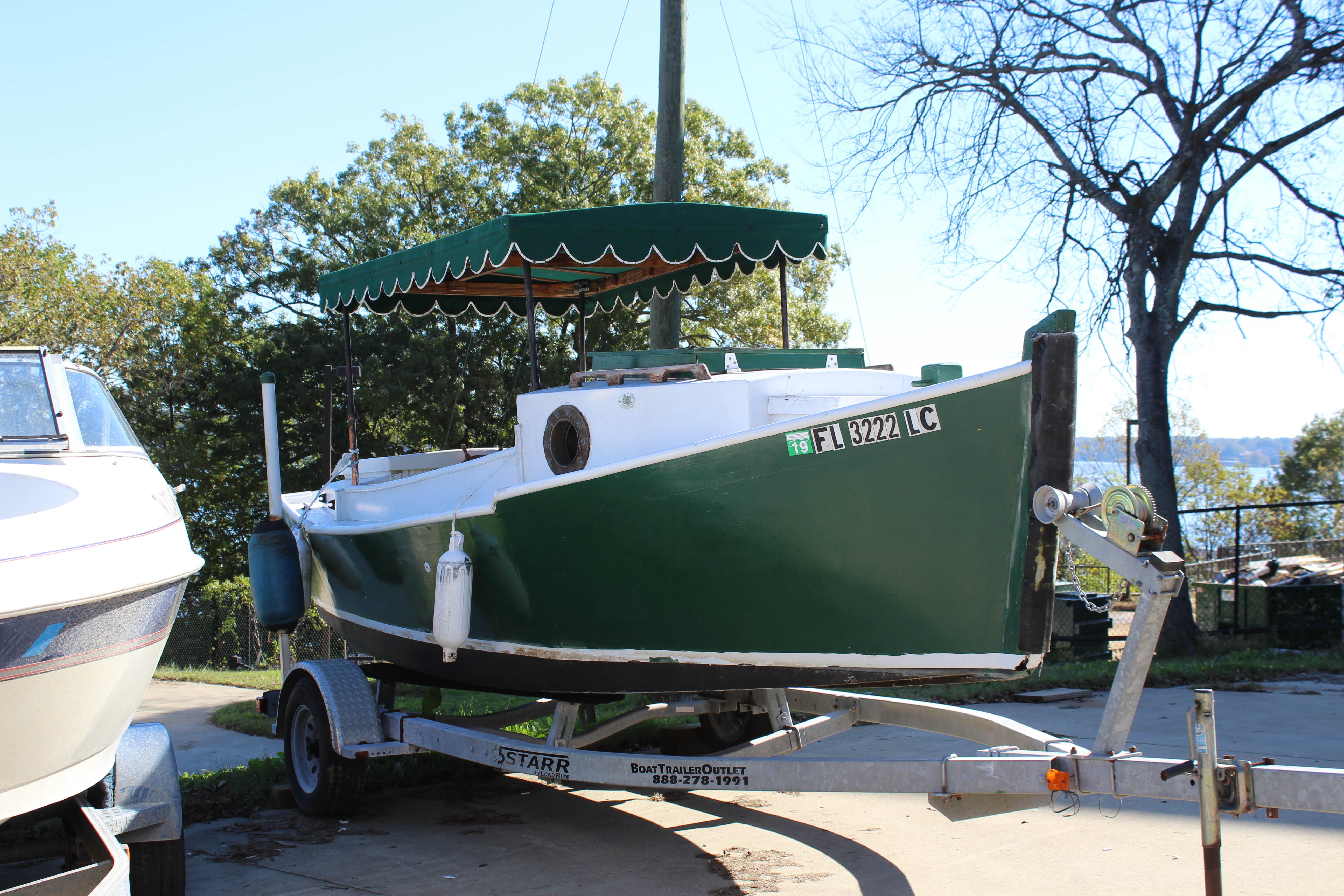 Vintage 1999 Custom Wooden Motorboat "African Queen II" | EBTH