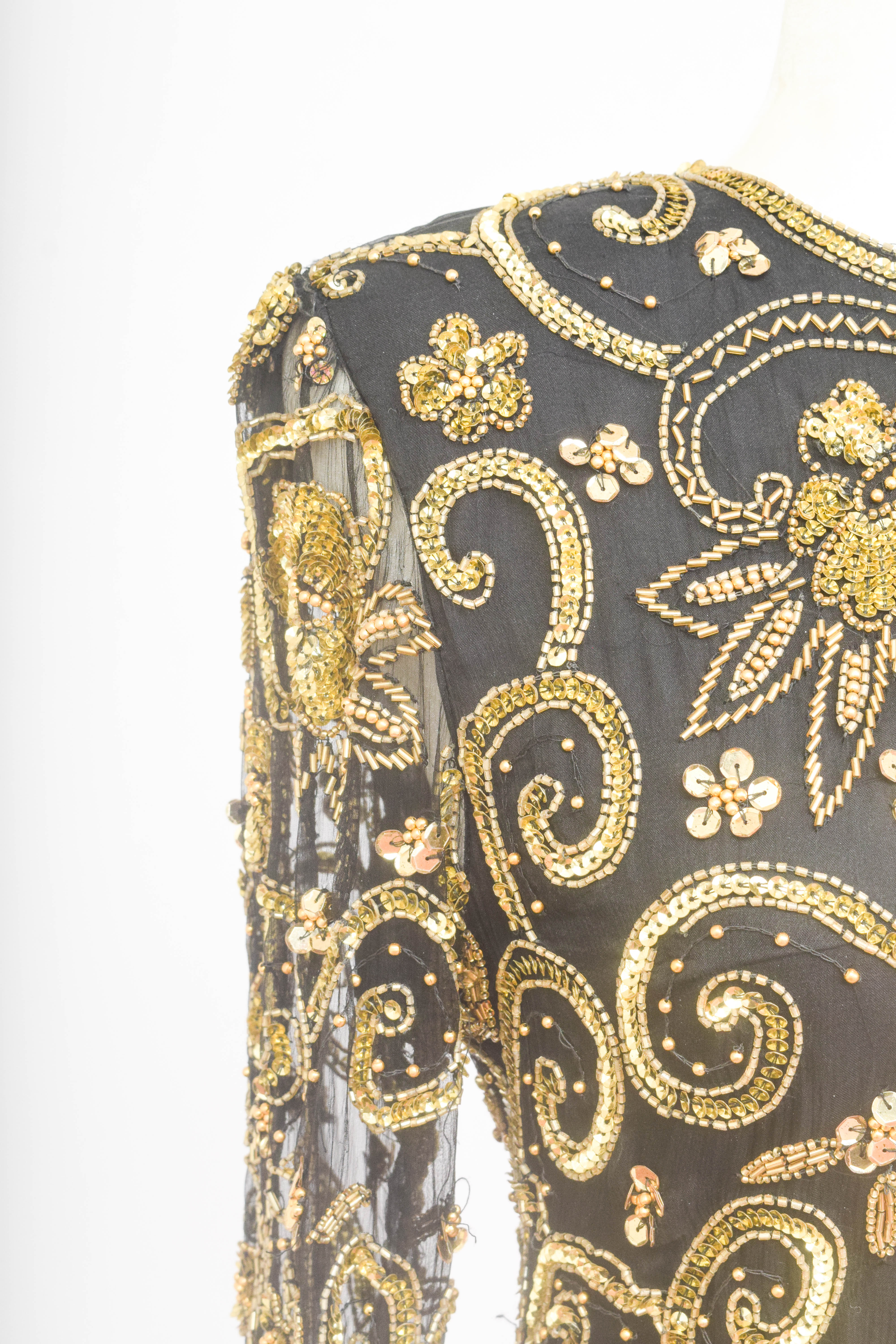 Vintage Beaded Tops and Jacket | EBTH