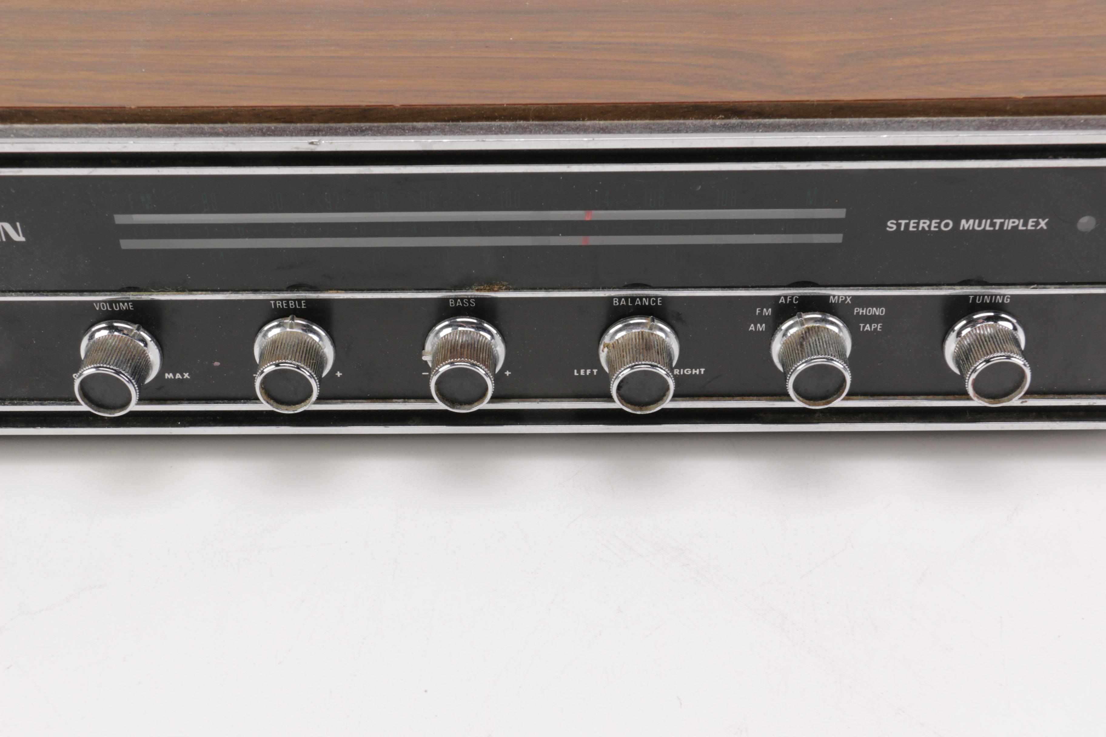 Soundesign Stereo Multiplex Receiver and Speakers | EBTH