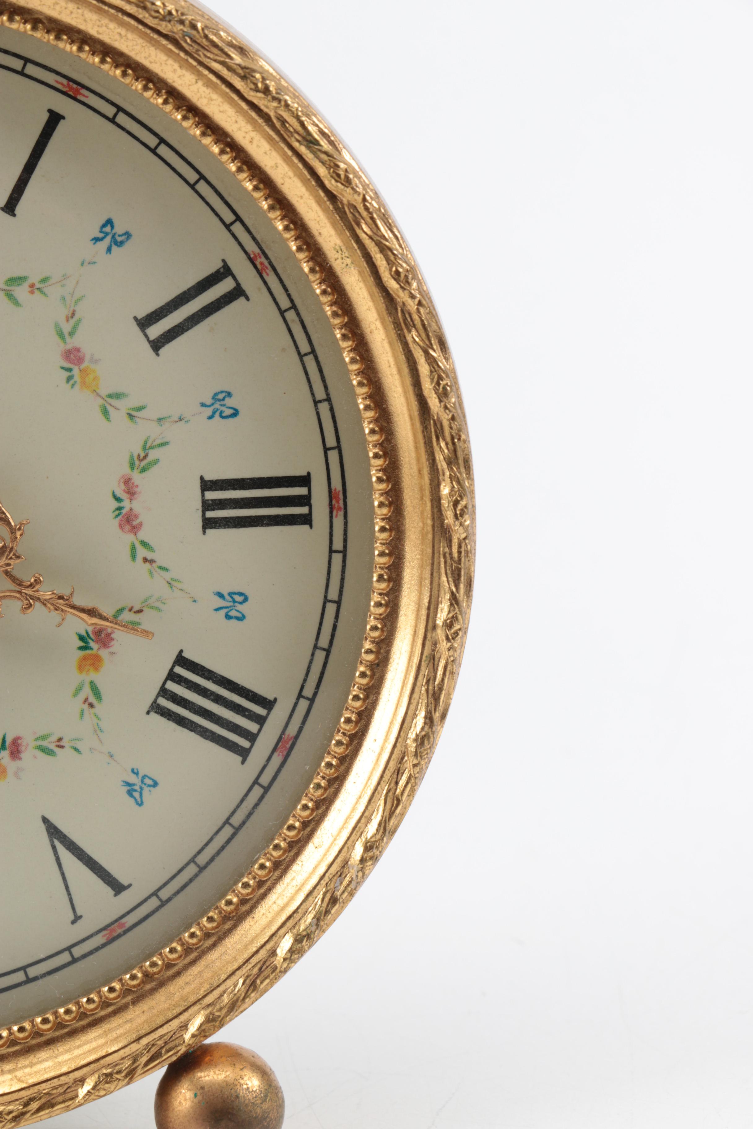 Victorian Style Hour Lavigne French Desk Clock | EBTH