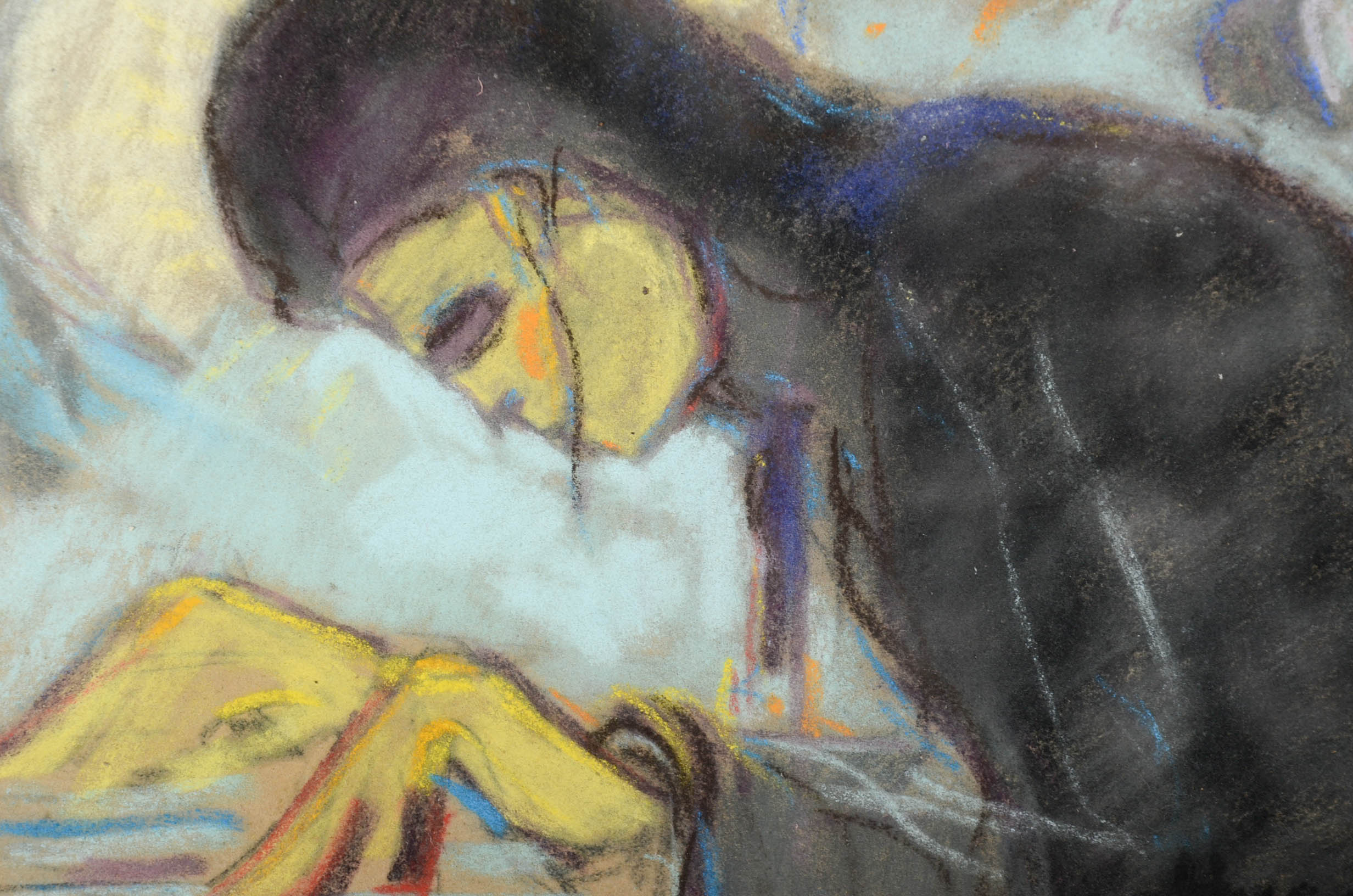 Hugo Zacchini Signed Pastel Drawing | EBTH