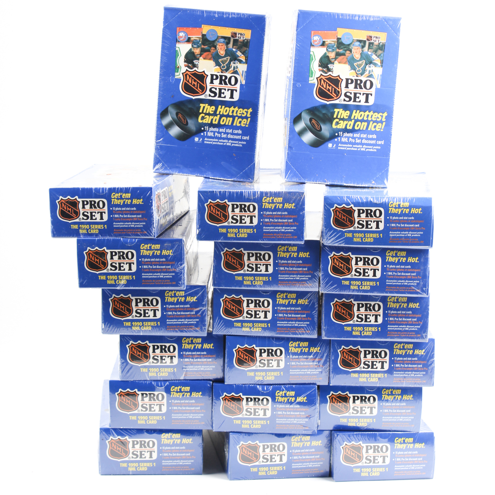 1990 NHL Pro Set Trading Cards | EBTH