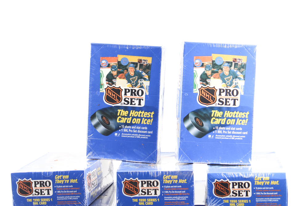 1990 NHL Pro Set Trading Cards | EBTH