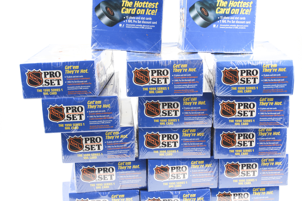 1990 NHL Pro Set Trading Cards | EBTH