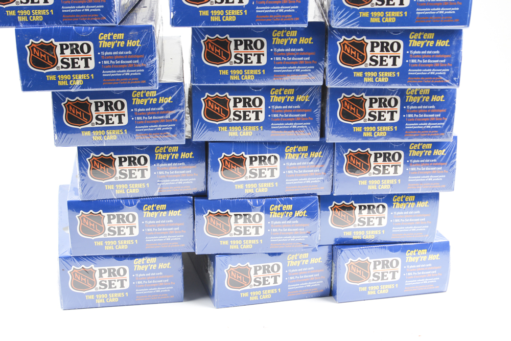 1990 NHL Pro Set Trading Cards | EBTH