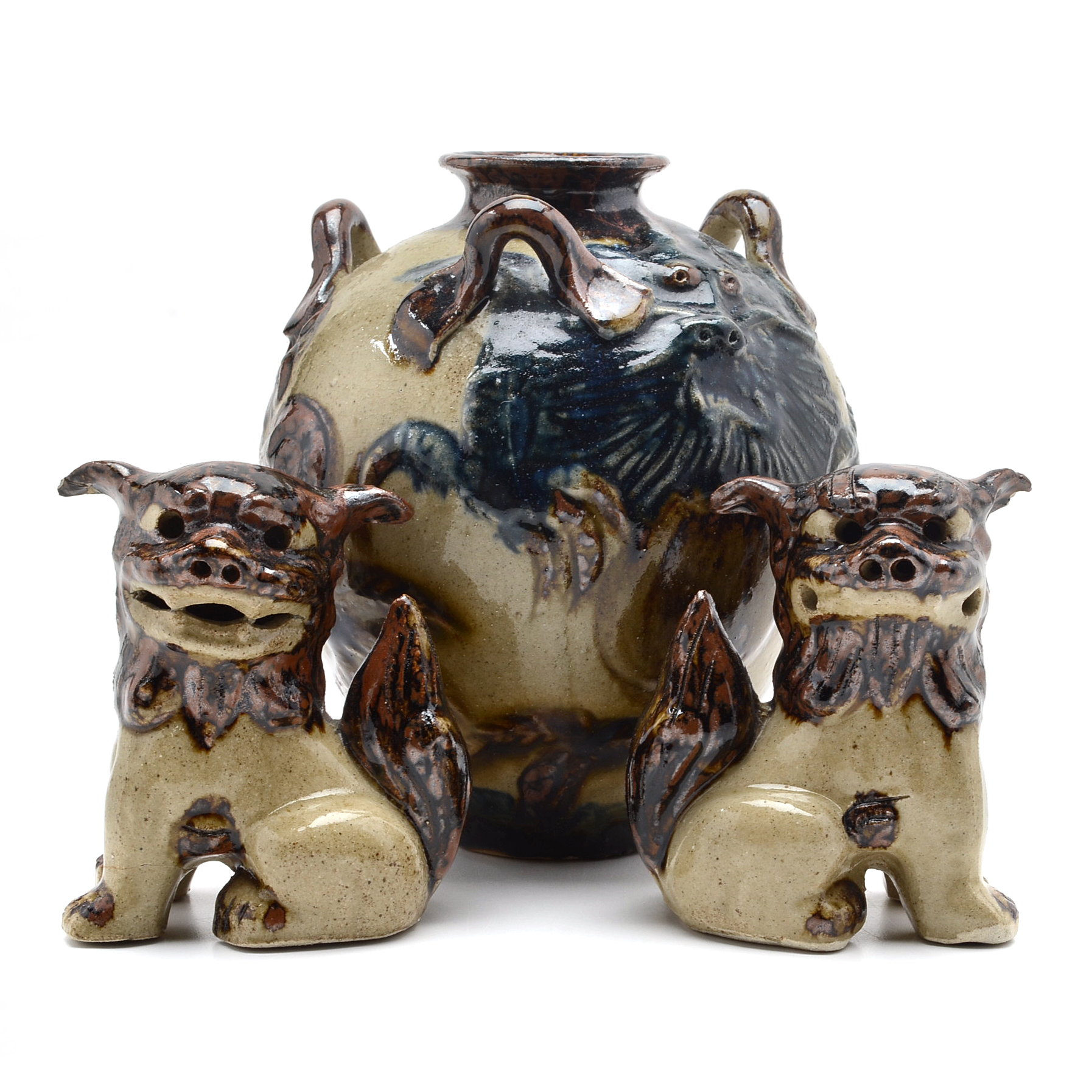 Three Asian Pottery Pieces | EBTH