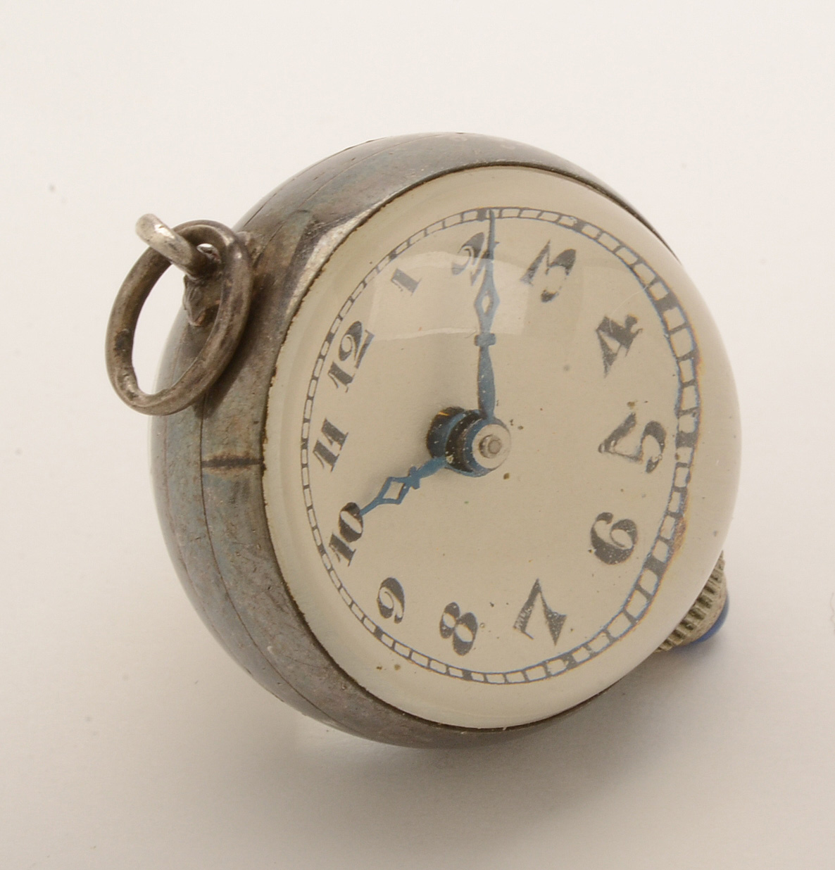 Vintage Glass Ball Pendant Watch | EBTH