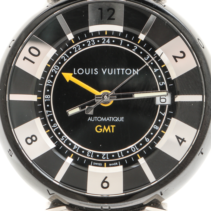 Louis Vuitton Automatique GMT Stainless Steel Wristwatch | EBTH