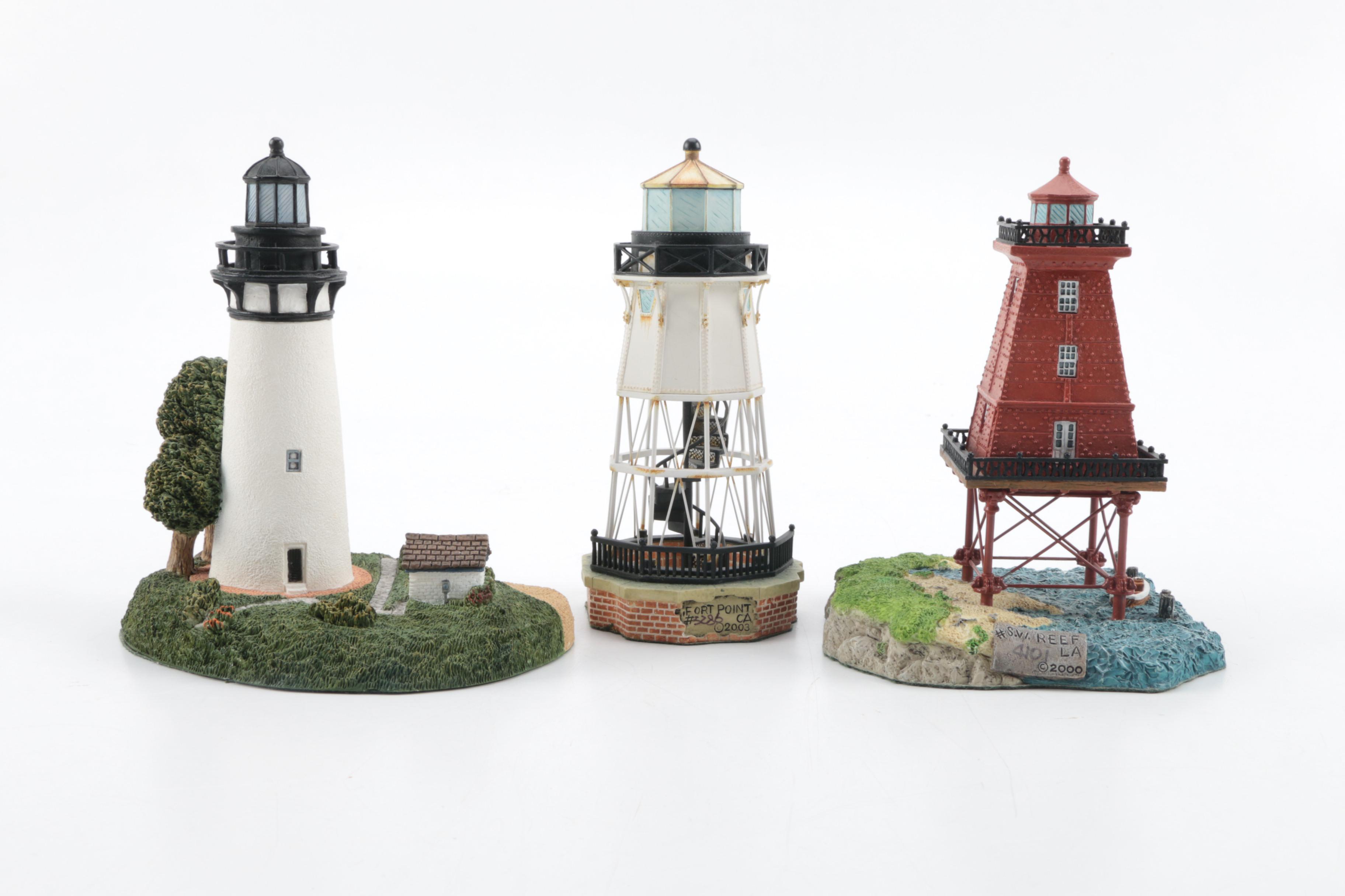 Collection of Model Lighthouses by Harbour Lights | EBTH