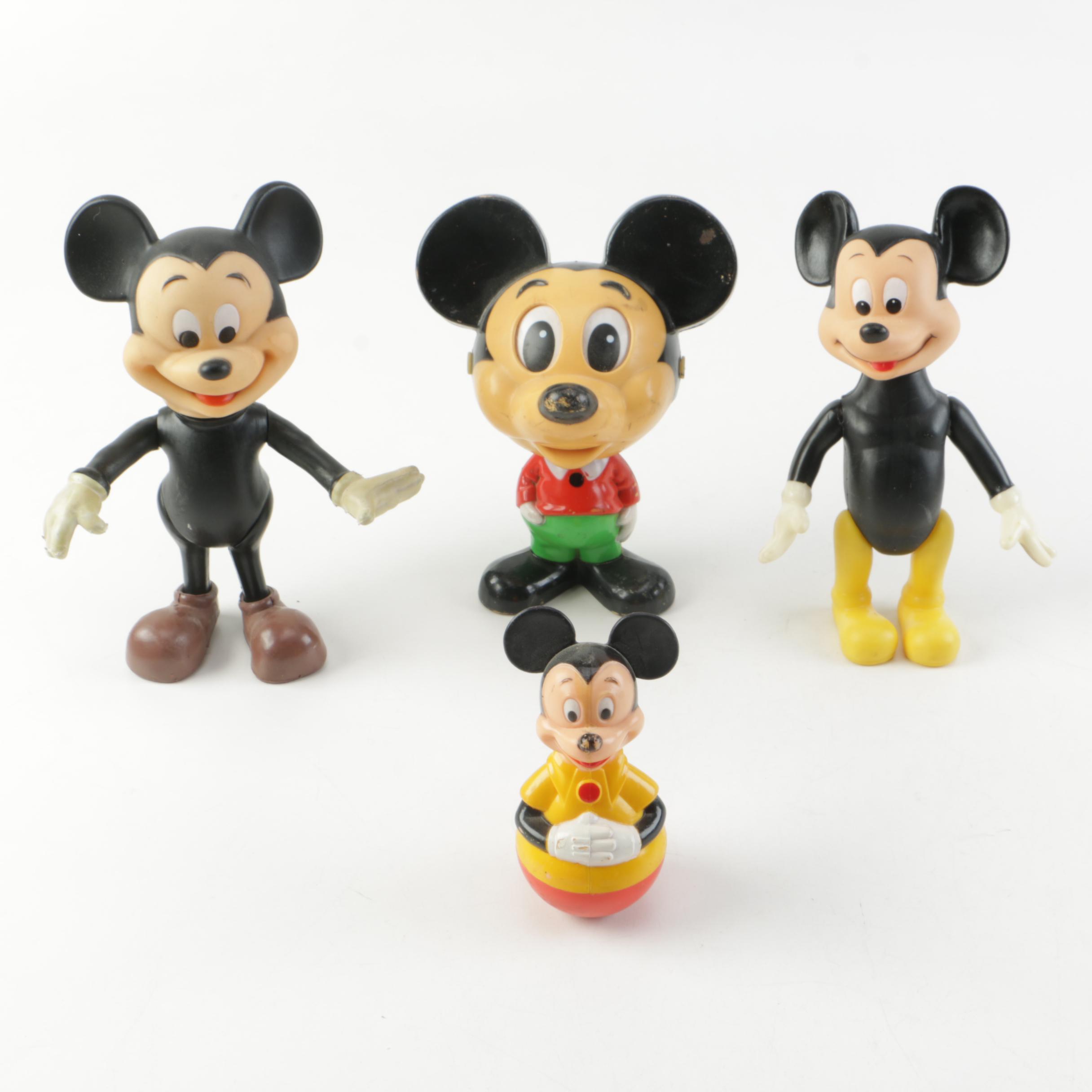 Assortment of Vintage Mickey Mouse Toys | EBTH
