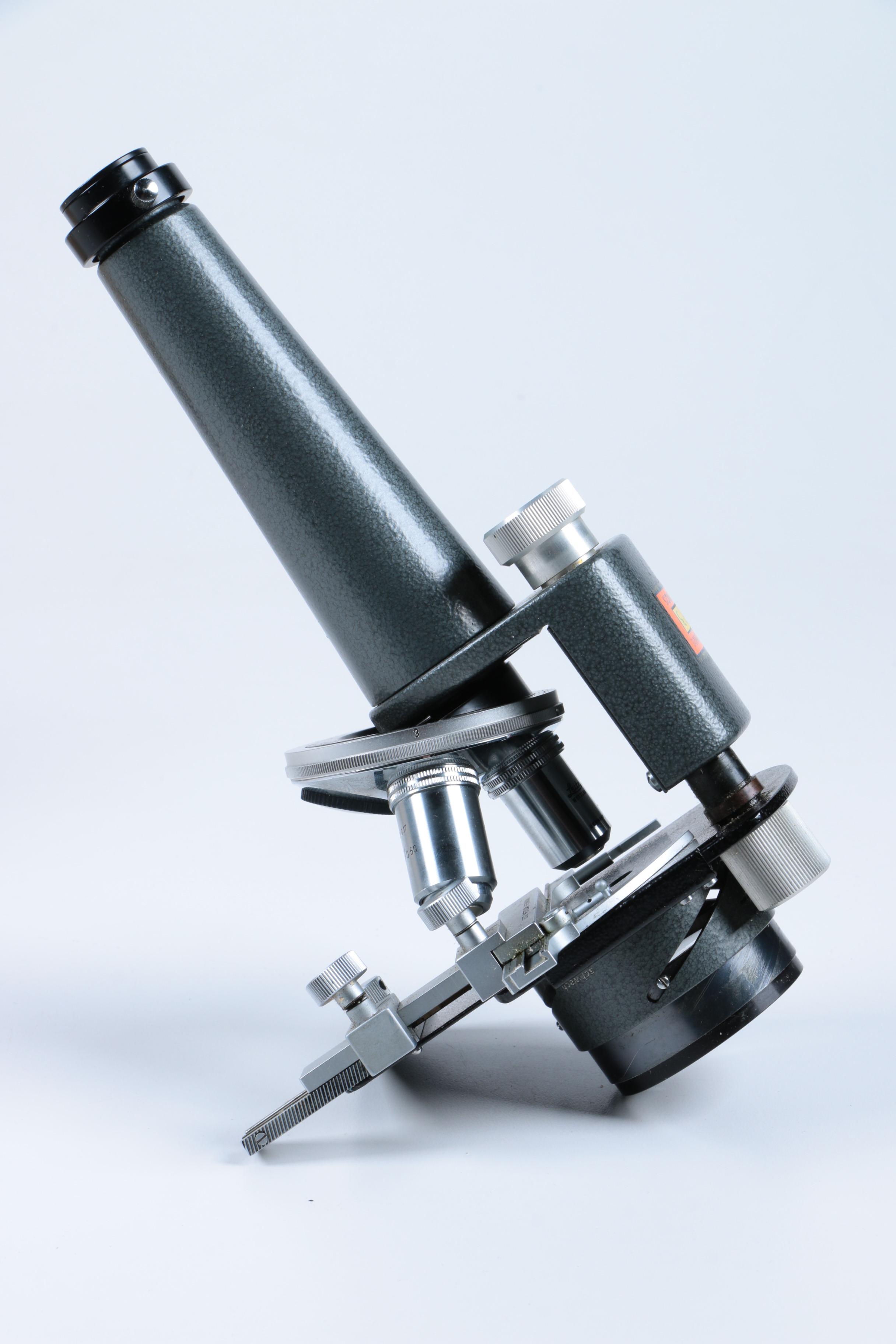Vintage Ernst Leitz Wetzlar Microscope | EBTH