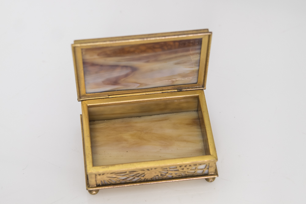 Tiffany Studios Pine Needle Box | EBTH