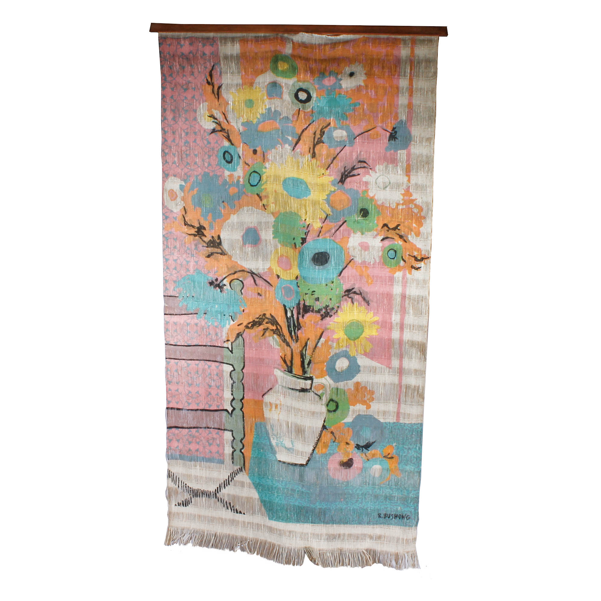 Robert Bushong Mid-Century Tapestry Hanging | EBTH