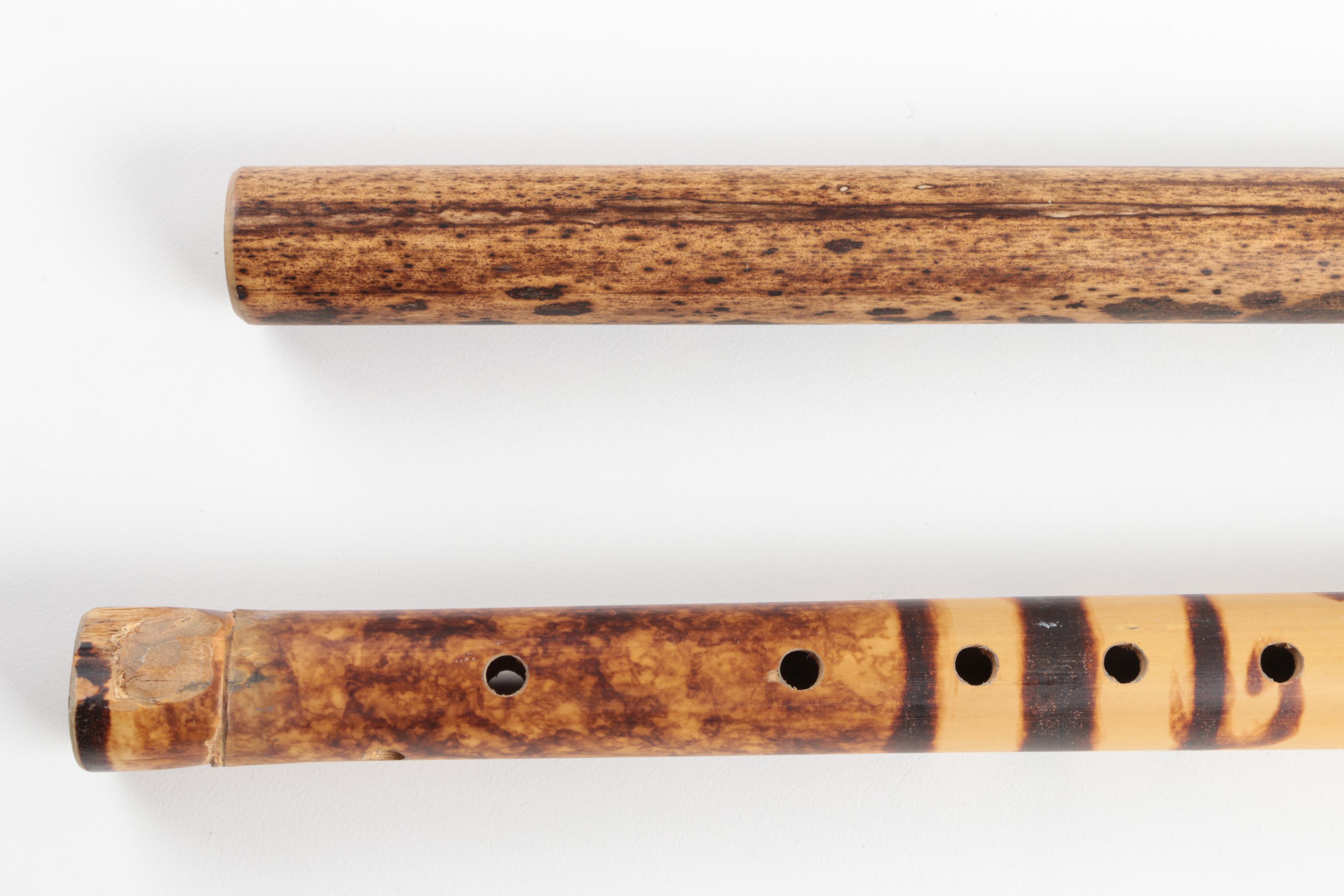 Handmade Wooden Flutes with Proverbs and Pyrography Decoration | EBTH