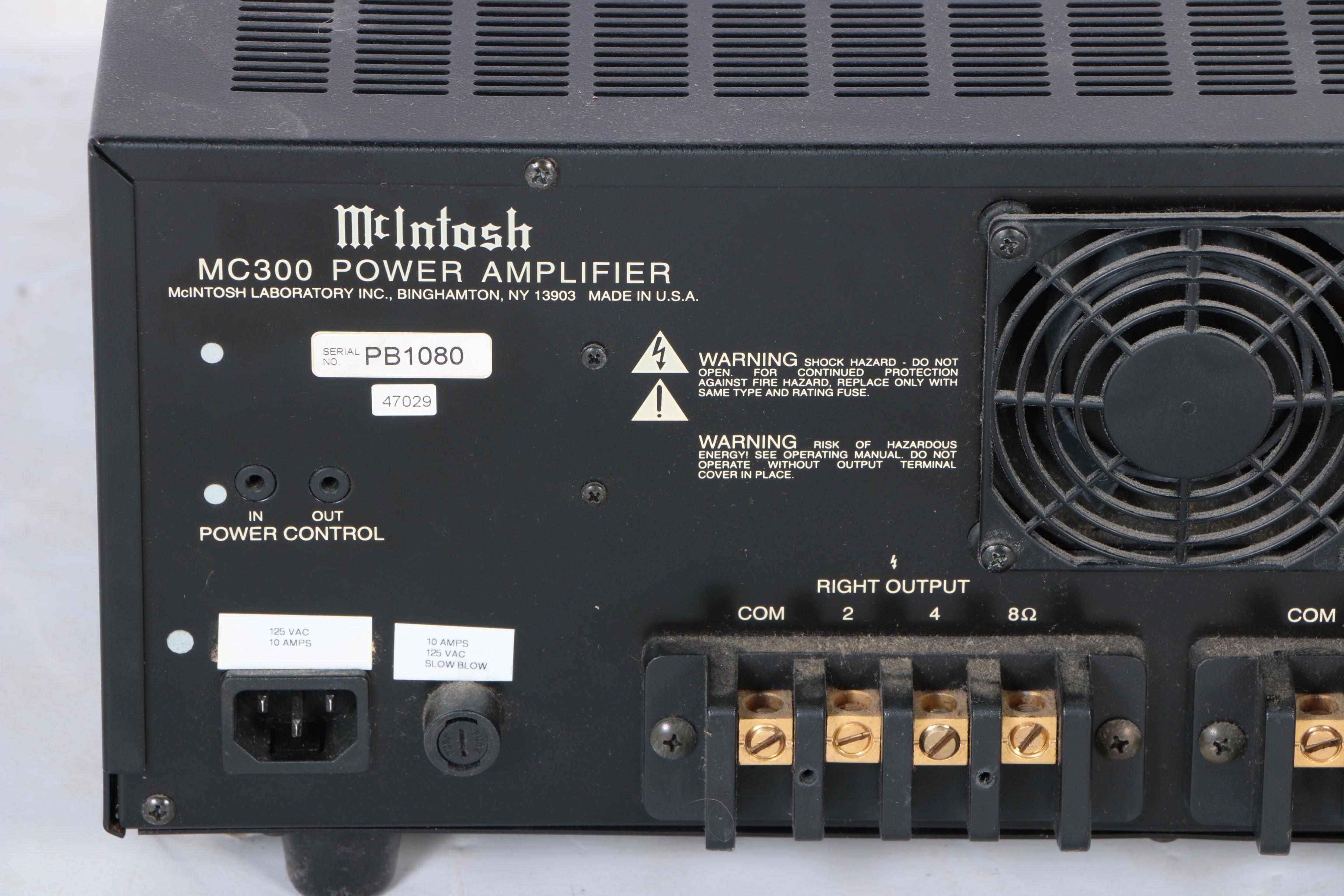 McIntosh MC300 Power Amplifier | EBTH