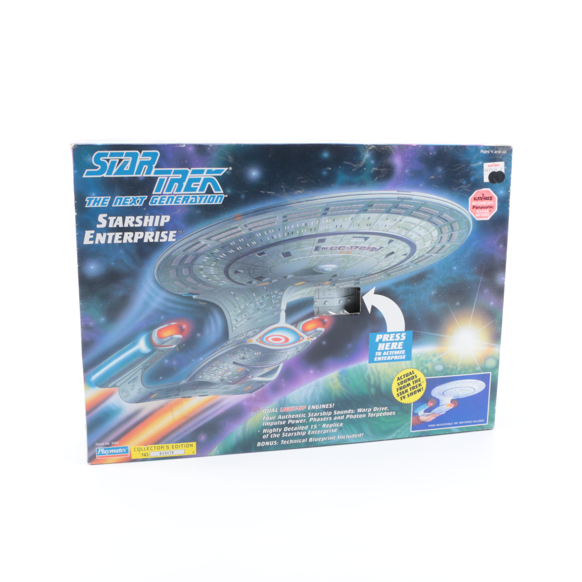 Star Trek TNG Starship Enterprise Toy Ship | EBTH