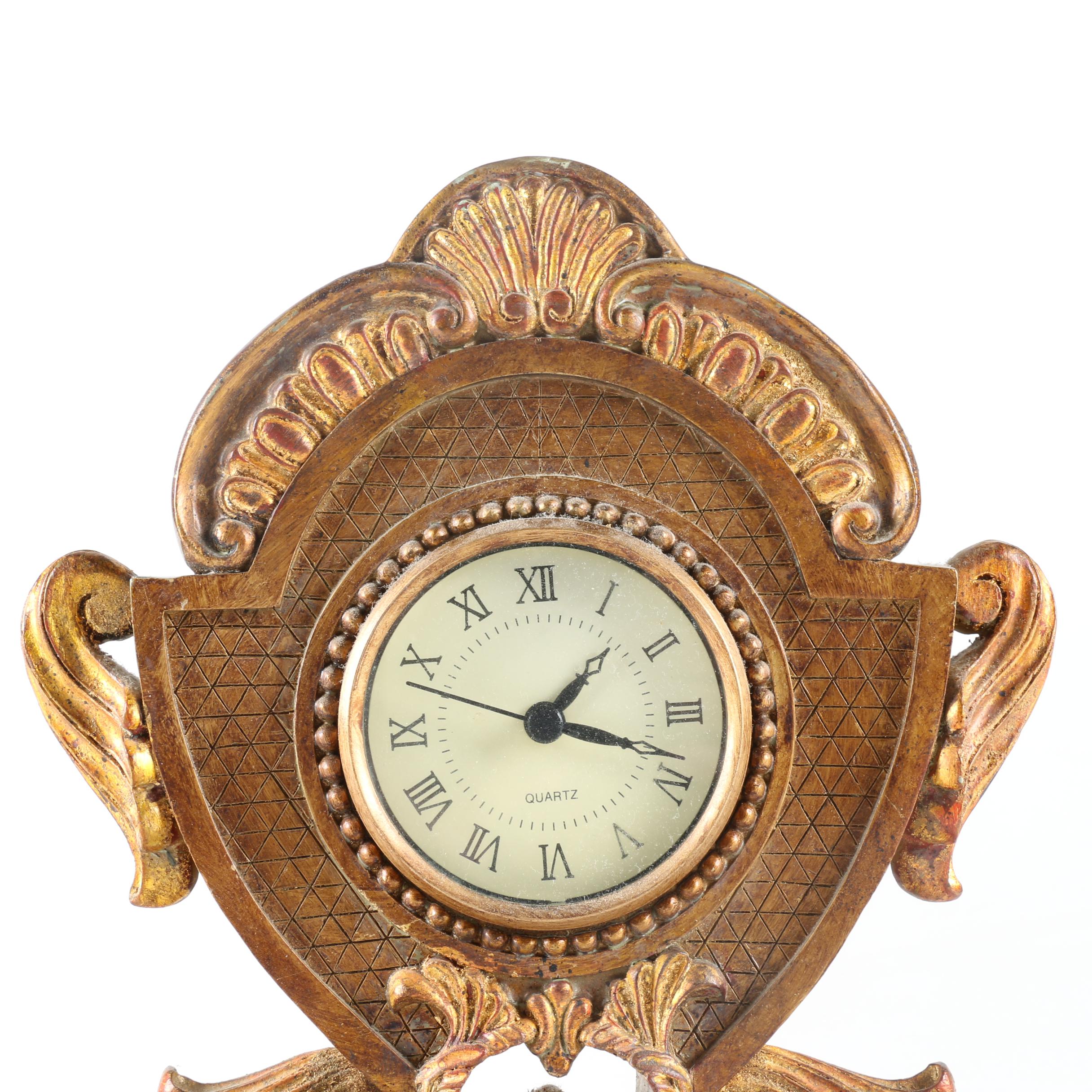 Porcelain Mercedes Shelf Clock and Mantel Clock | EBTH