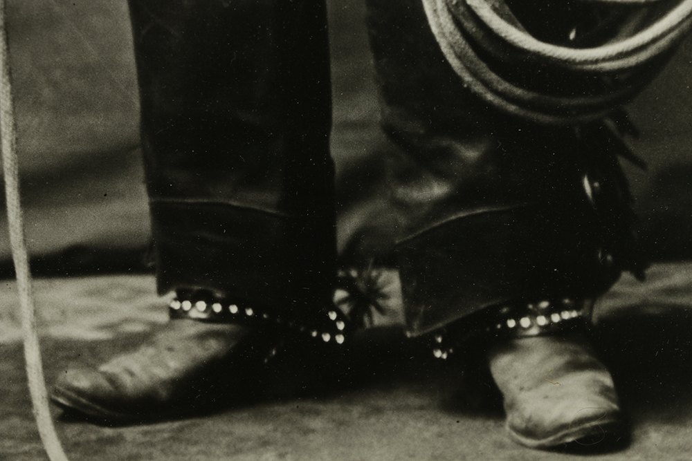 Photograph of Wild West Performer "Tex" Cooper and 101 Ranch Book | EBTH