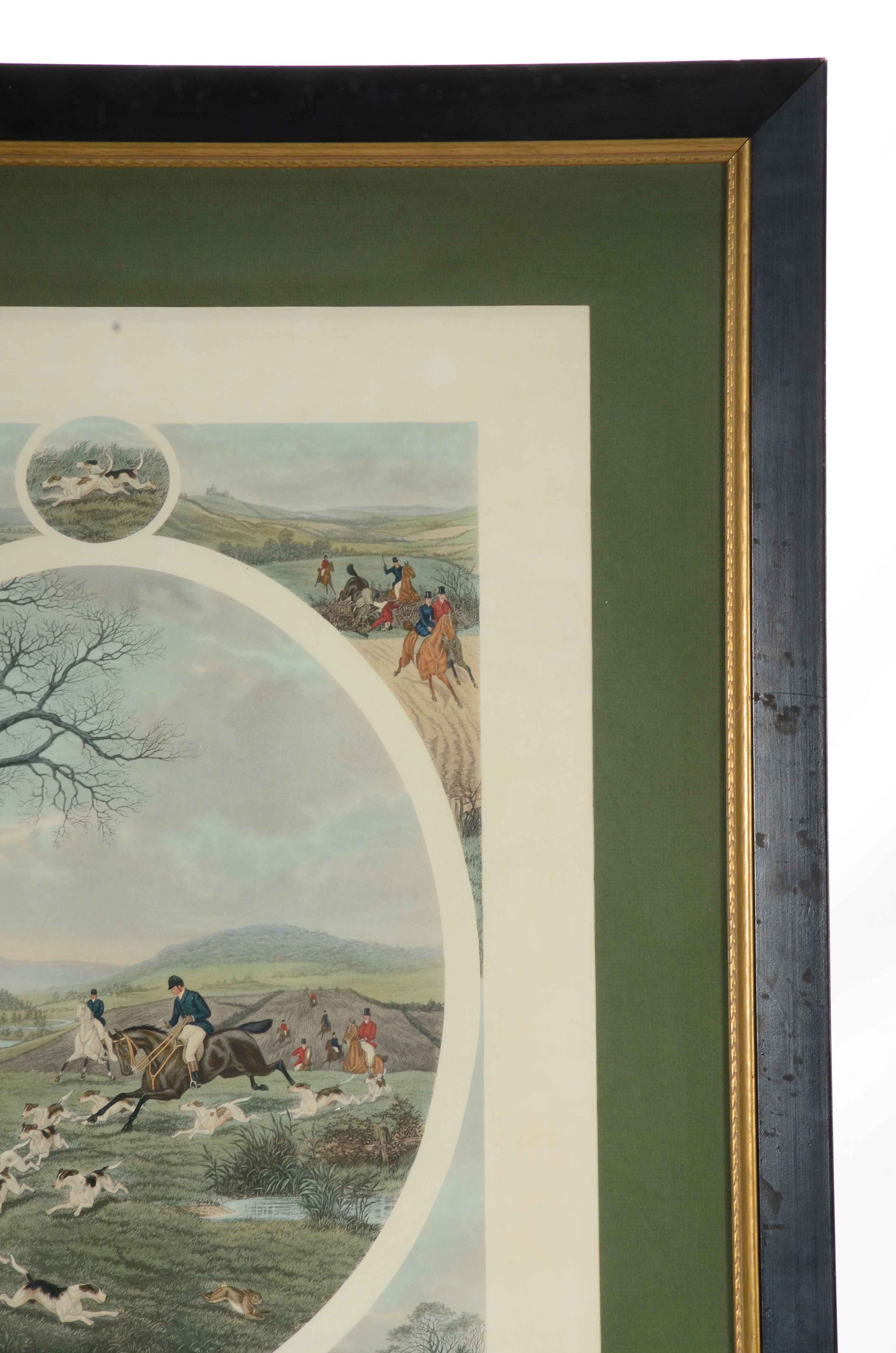 Edward Hester Hand-colored Aquatint after W.H. Tuck "Day with the ...