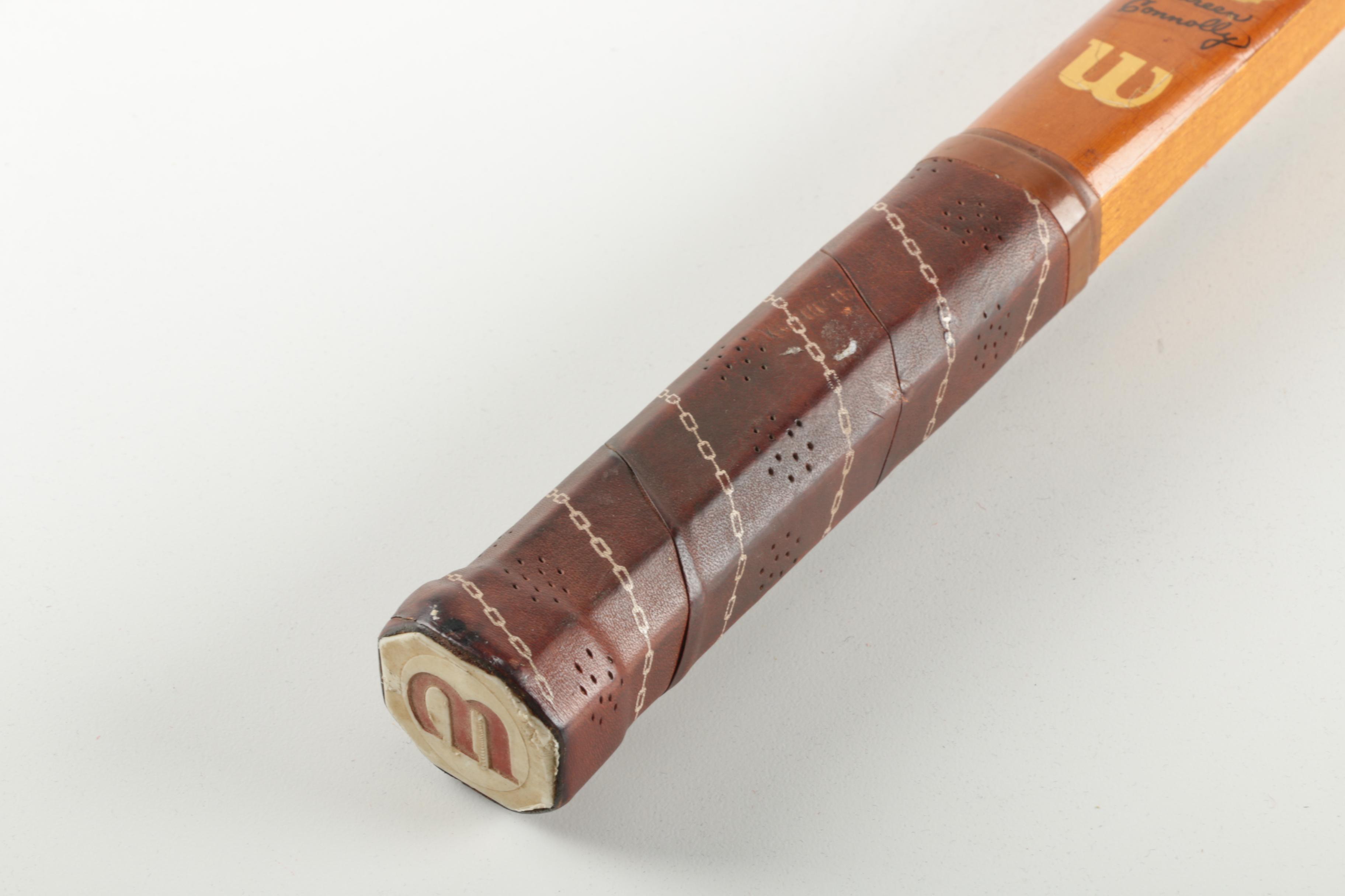 1950s Wilson "Maureen Connolly" Wooden Tennis Racket | EBTH