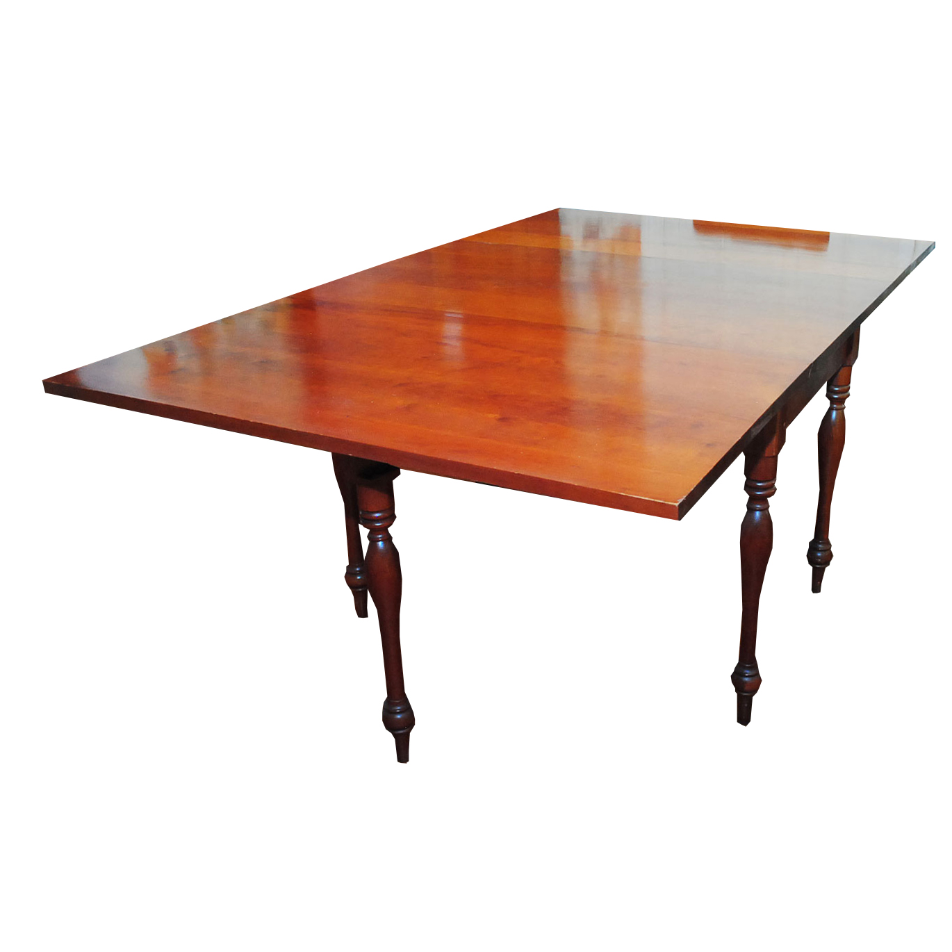 Cherry Drop-Leaf Dining Table | EBTH