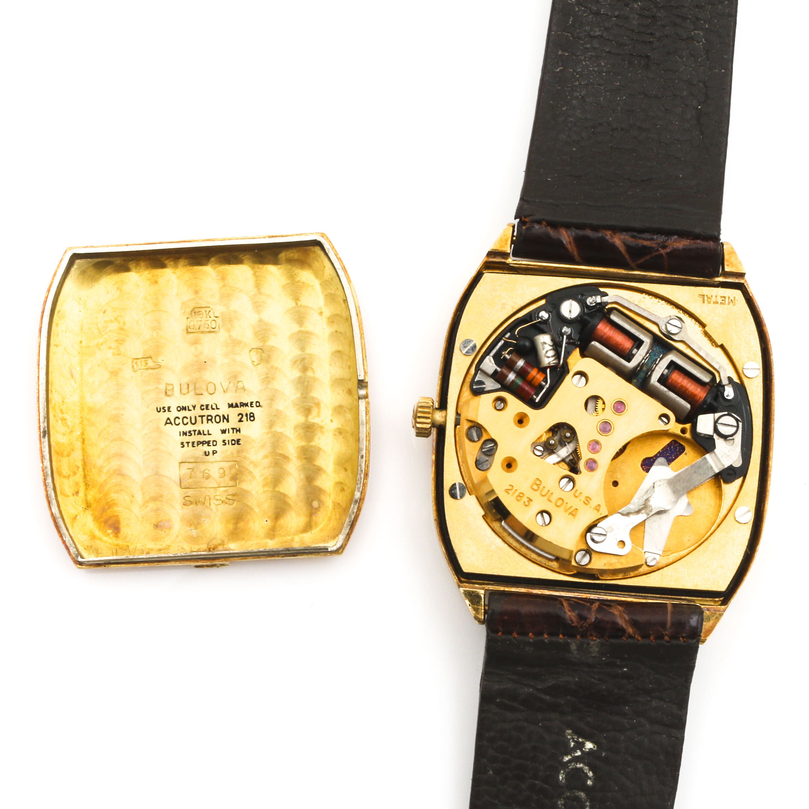 Bulova Accutron 18K Yellow Gold Wristwatch | EBTH