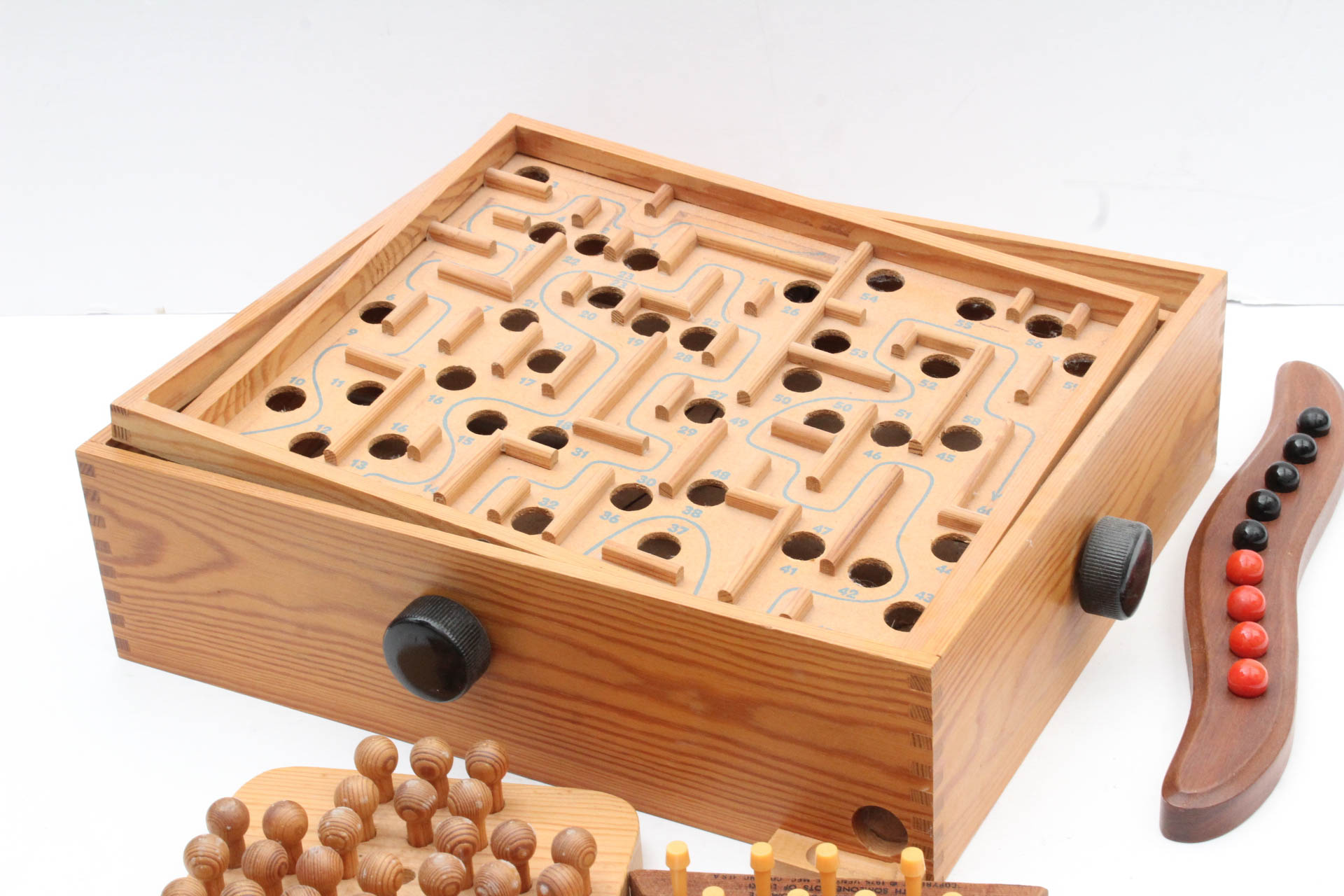 Vintage Wood Game Collection | EBTH