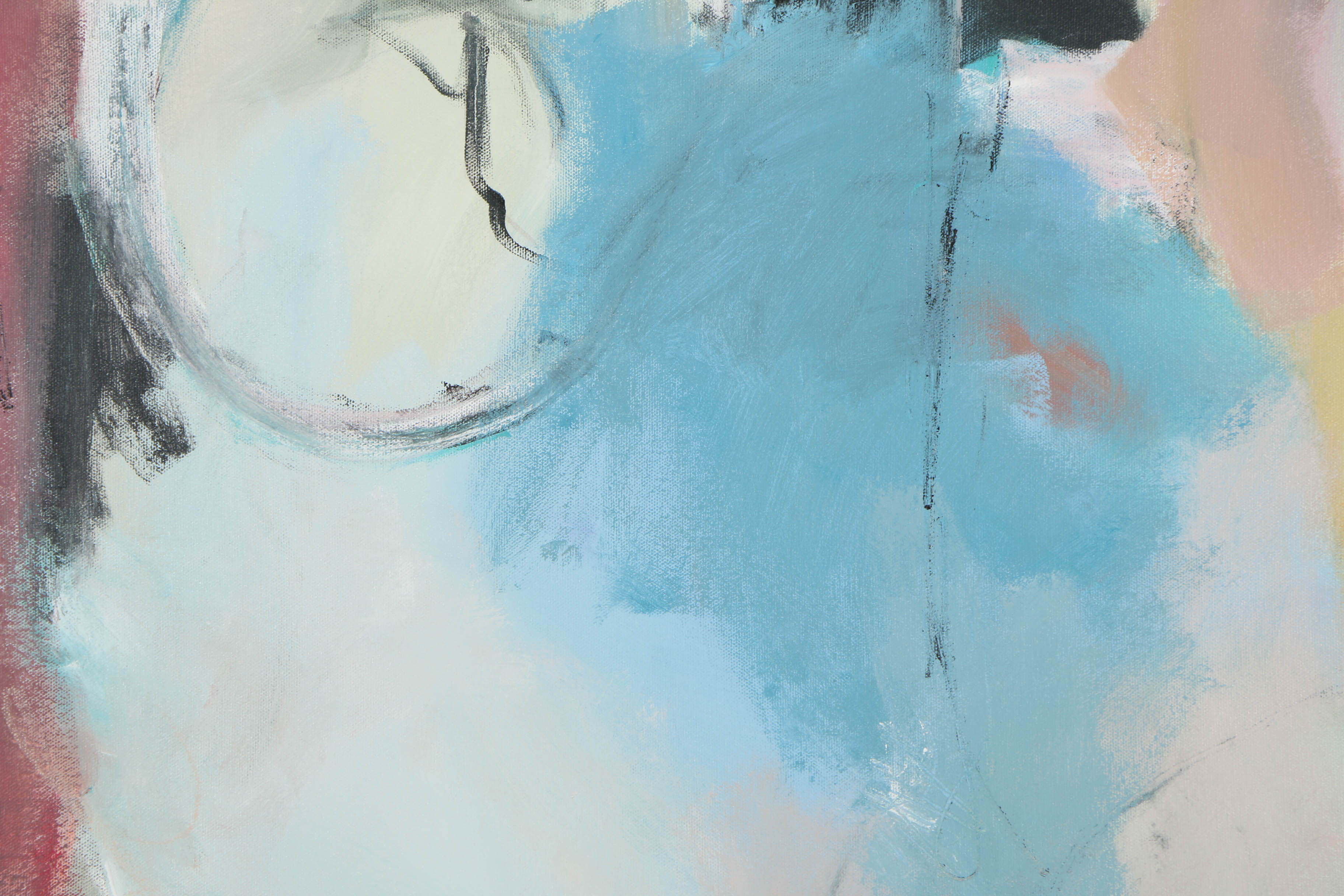 Lisa Schafer Acrylic Painting on Canvas "Fun House 2" | EBTH