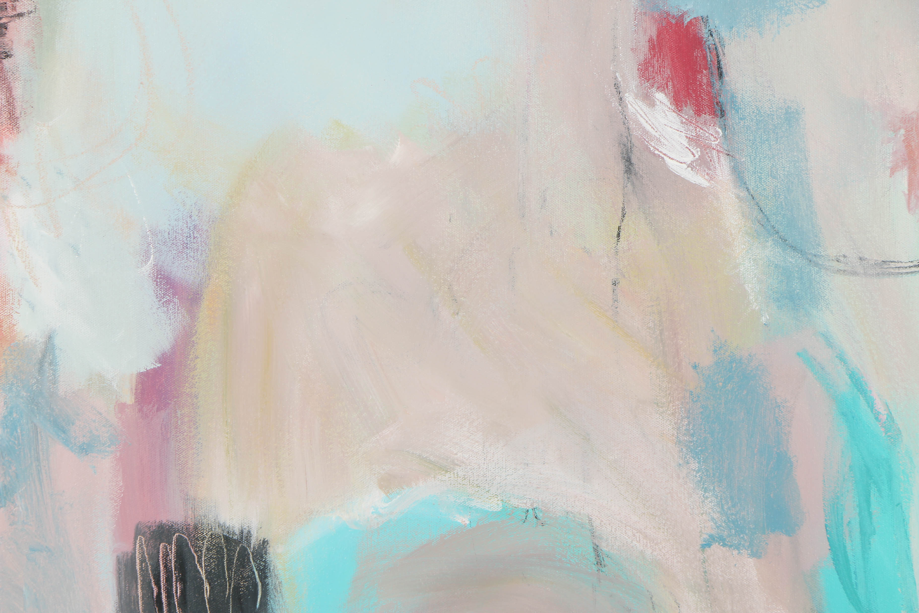 Lisa Schafer Acrylic Painting on Canvas "Fun House 2" | EBTH