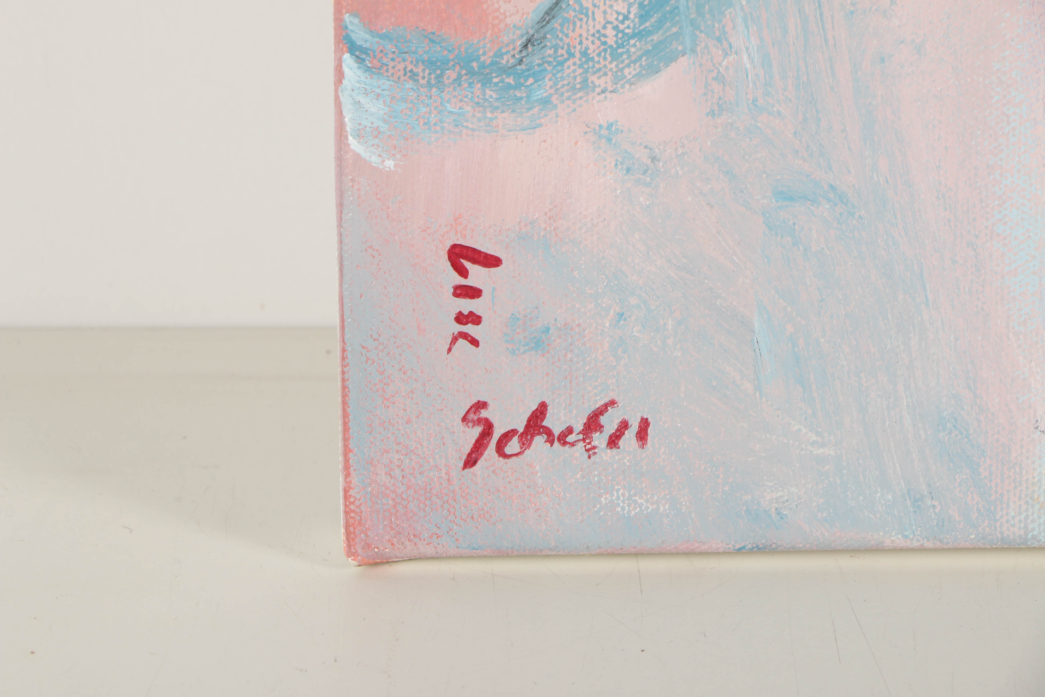 Lisa Schafer Acrylic Painting on Canvas "Fun House 2" | EBTH