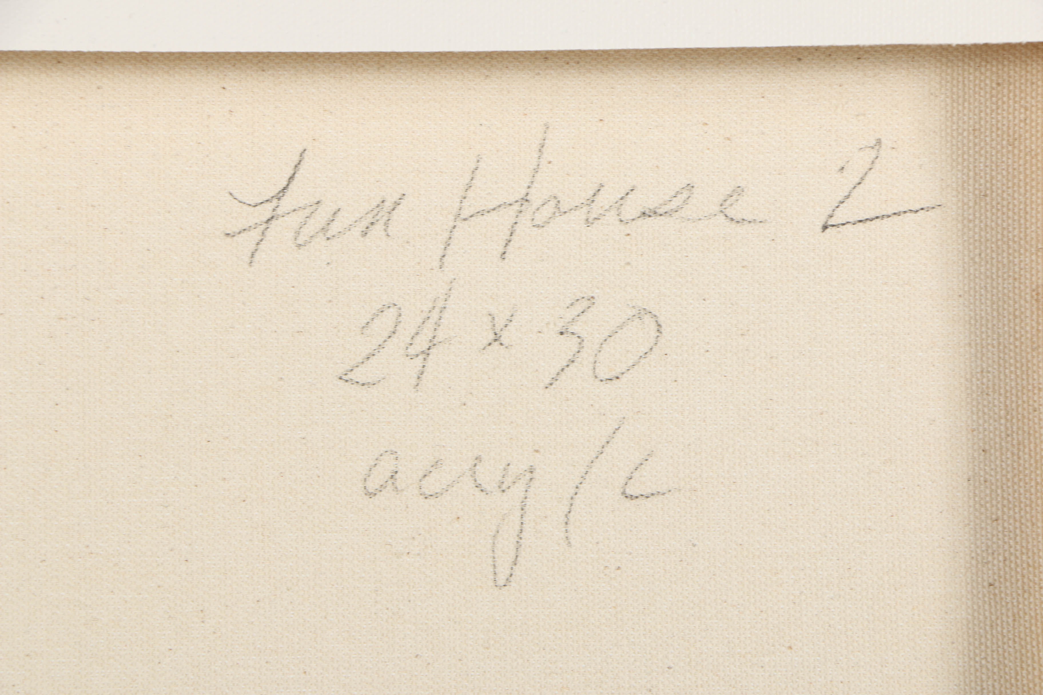 Lisa Schafer Acrylic Painting on Canvas "Fun House 2" | EBTH