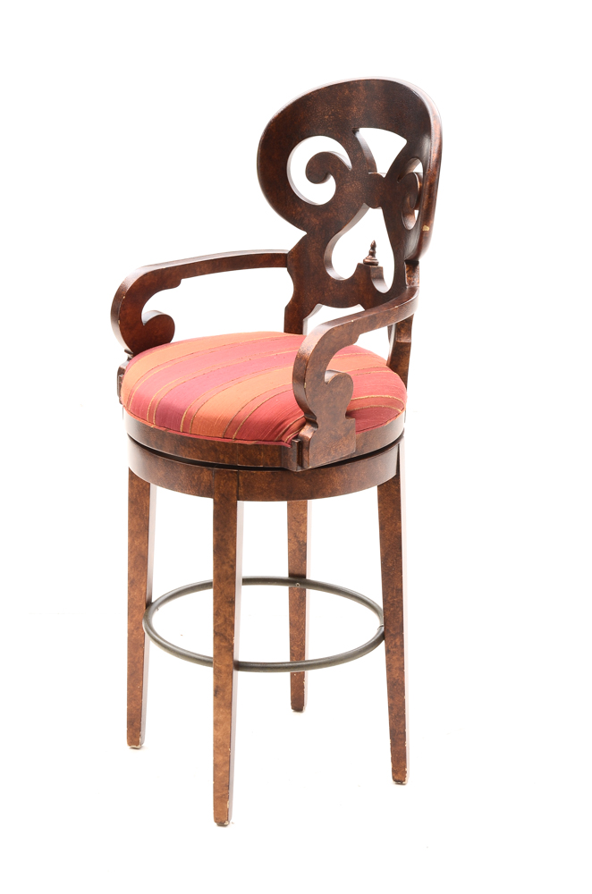 Arhaus Furniture "Jordan" Swivel Bar Stools | EBTH