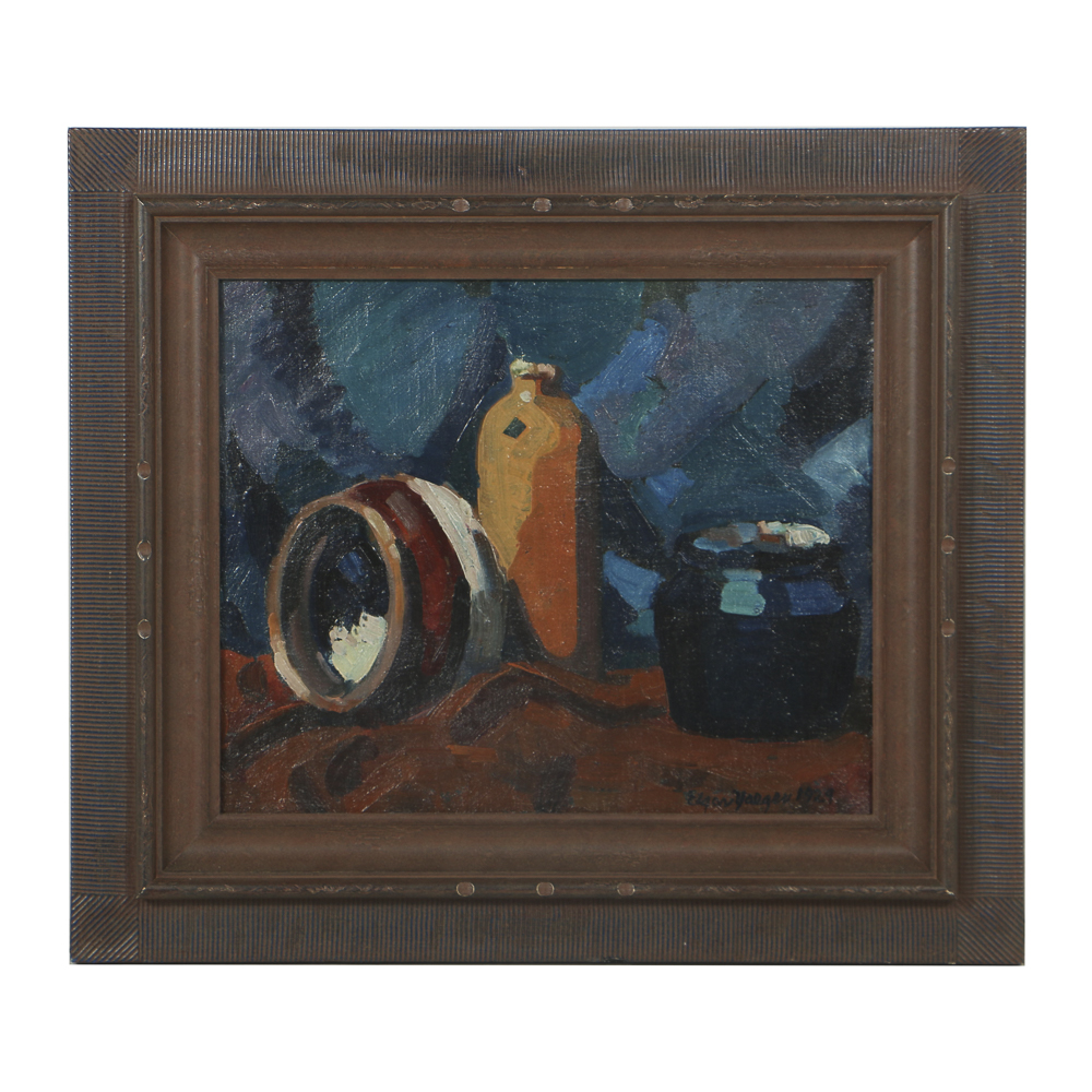 Edgar Yaeger Oil Painting on Canvas of Still Life | EBTH