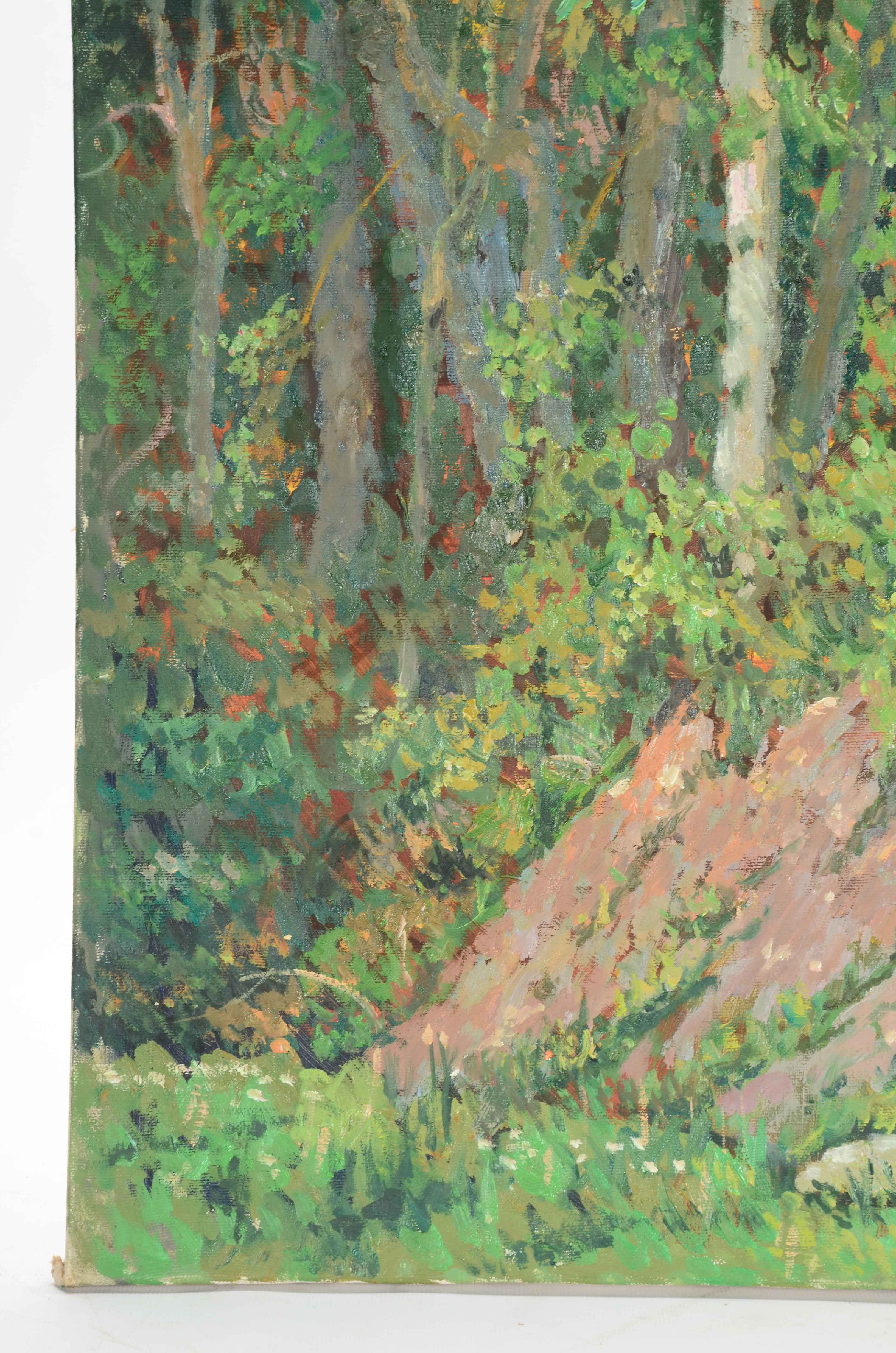 Robert Lahmann Signed Oil Painting of a Landscape | EBTH