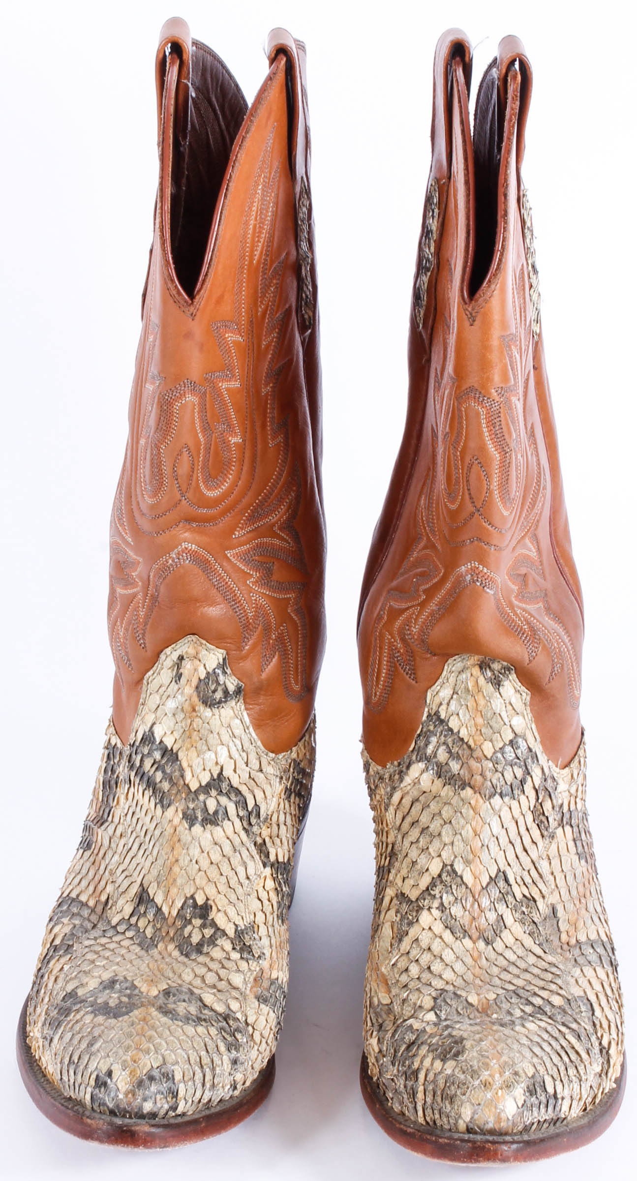 Lucchese 2000 Snakeskin Boots | EBTH