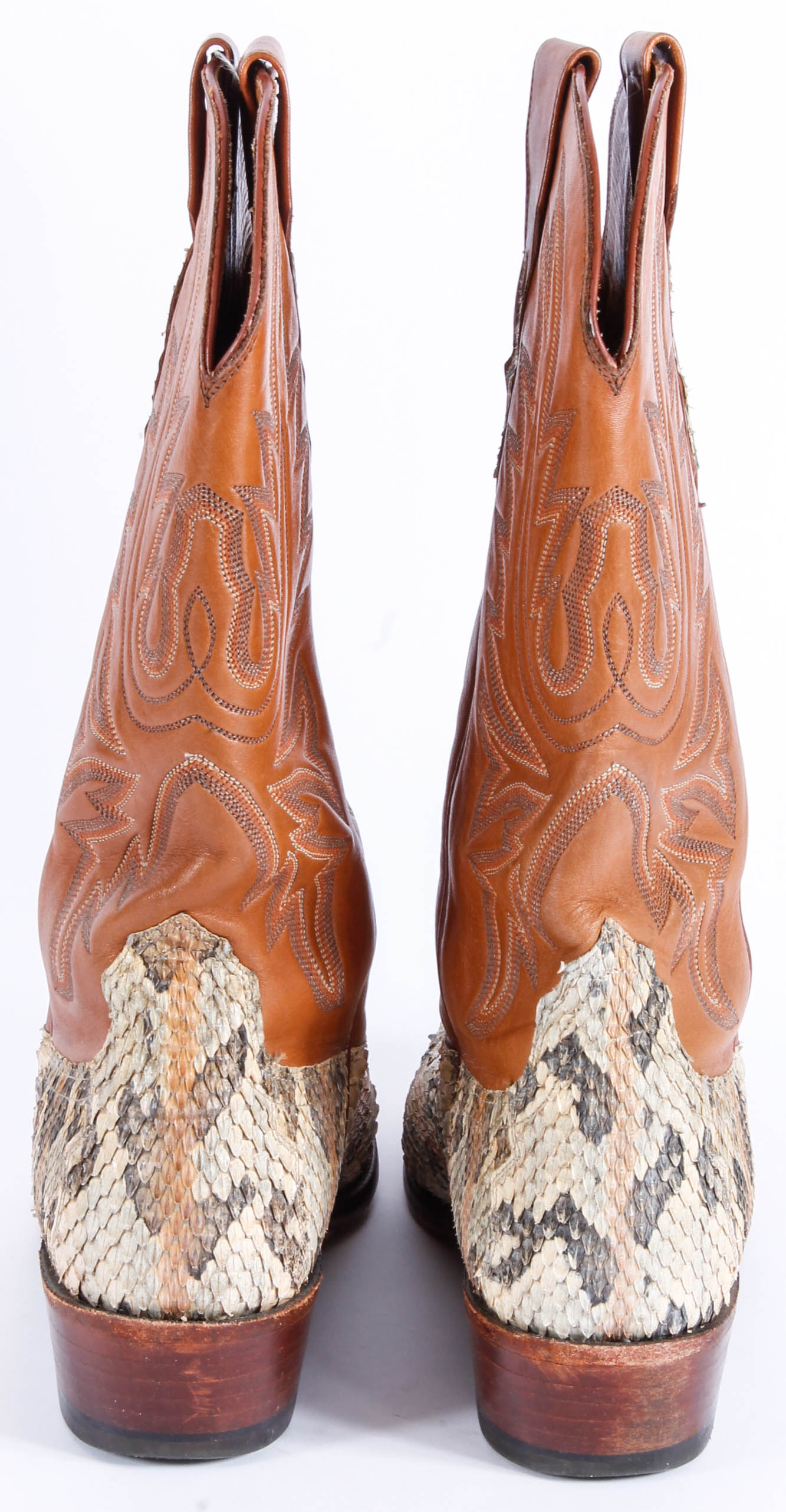 Lucchese 2000 Snakeskin Boots | EBTH