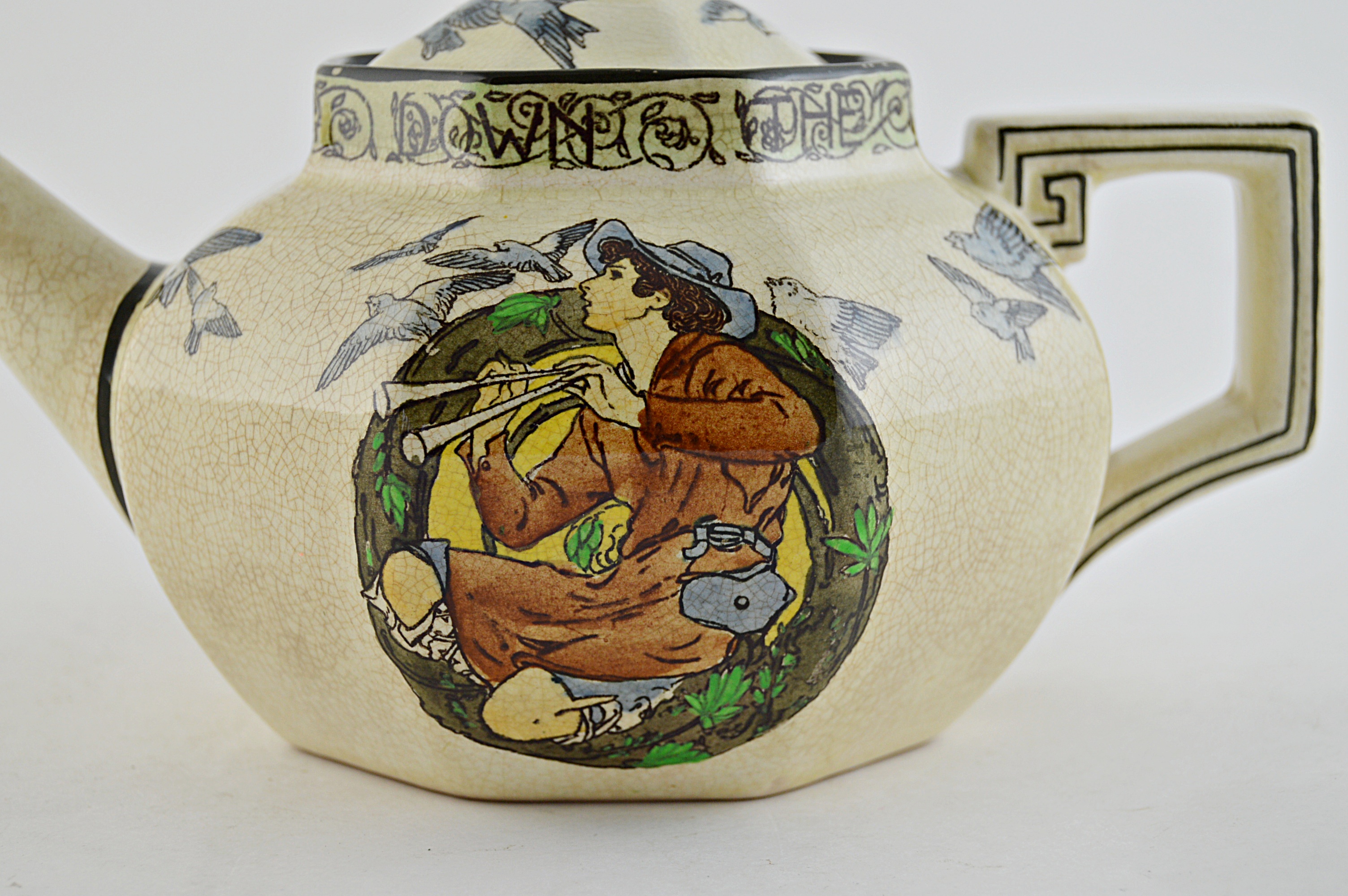 Royal Doulton "Piping Down the Valleys Wild" Teapot | EBTH