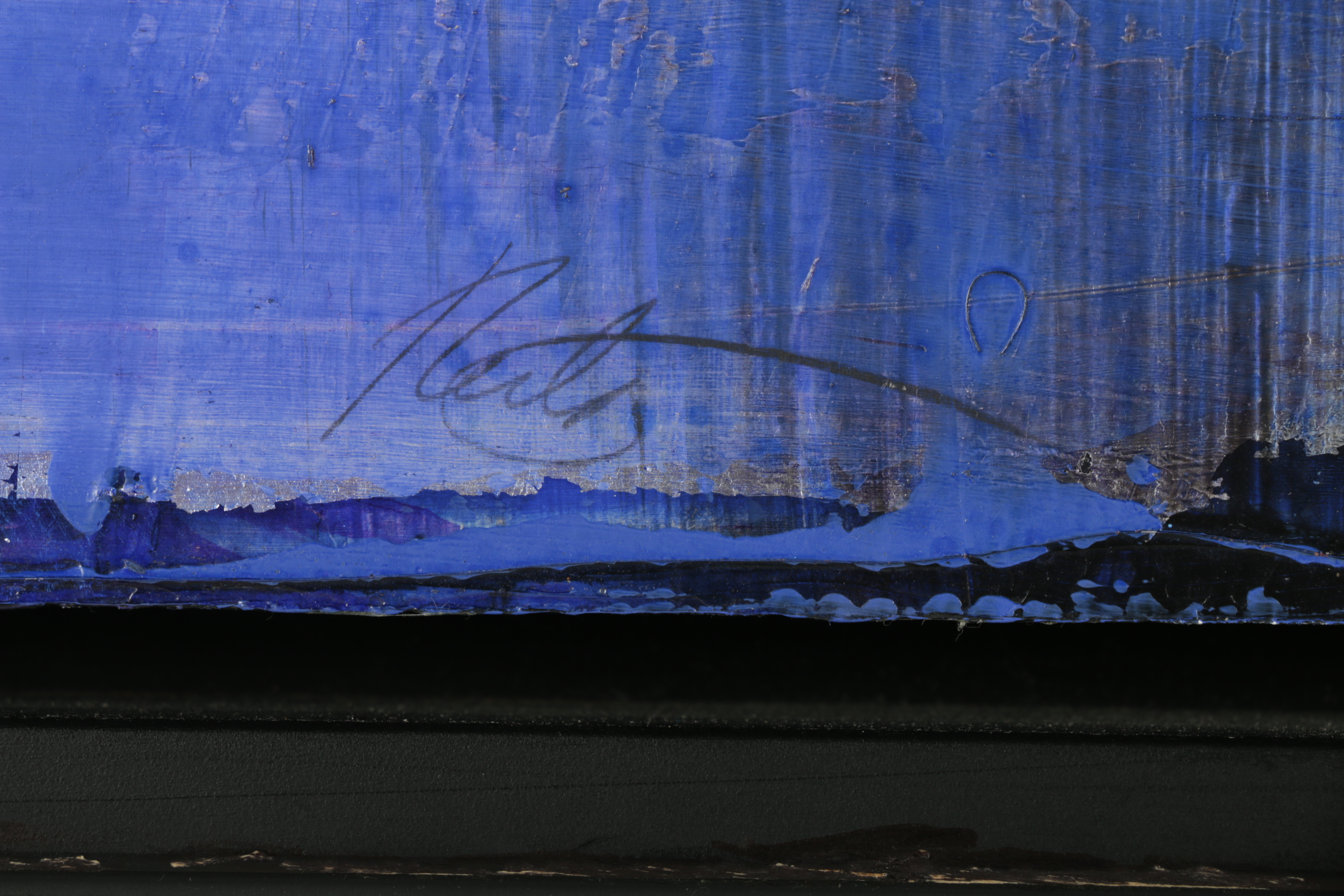 Robert Rector Acrylic on Board Abstract Painting on Board | EBTH