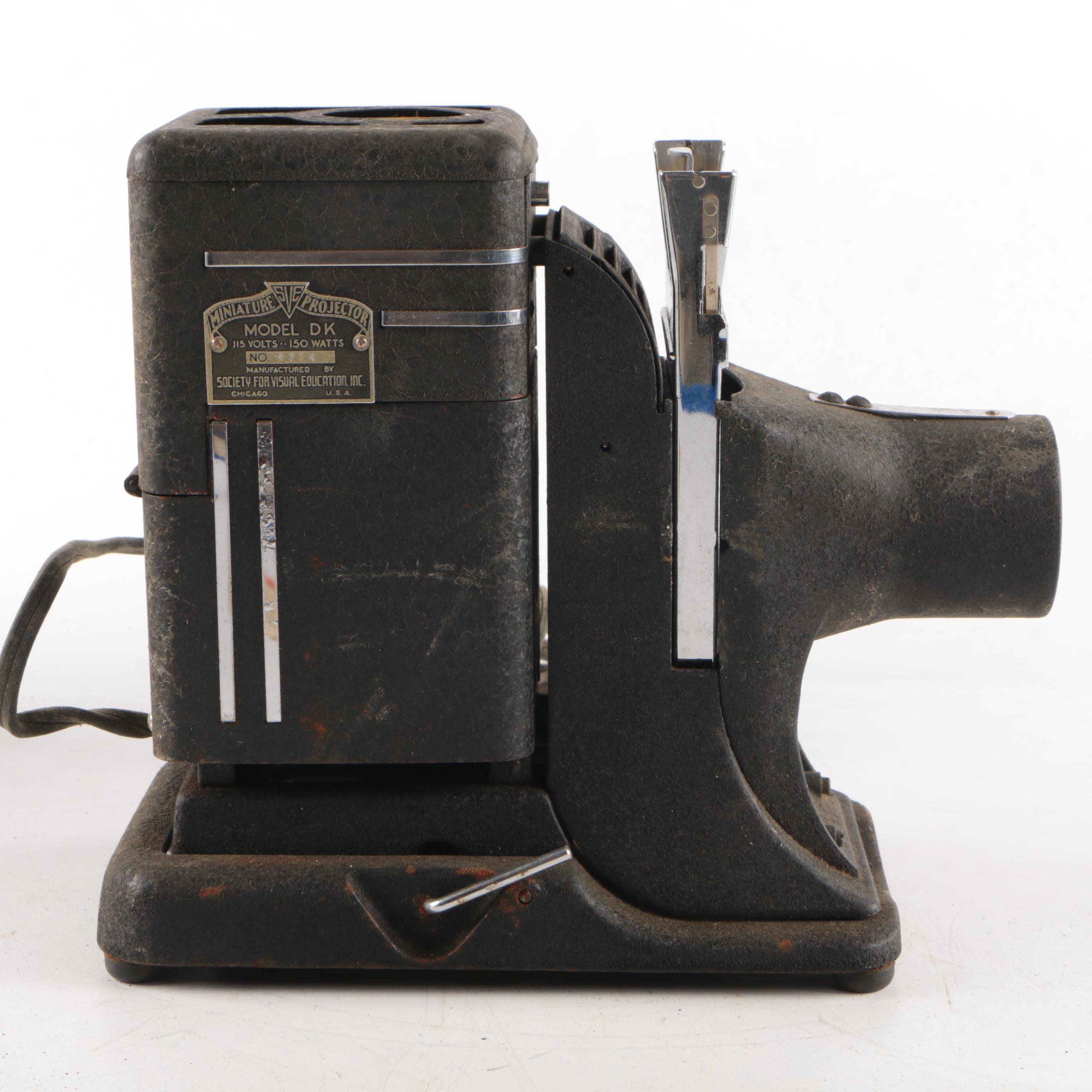 Vintage SVE Model DK Miniature Slide Projector | EBTH