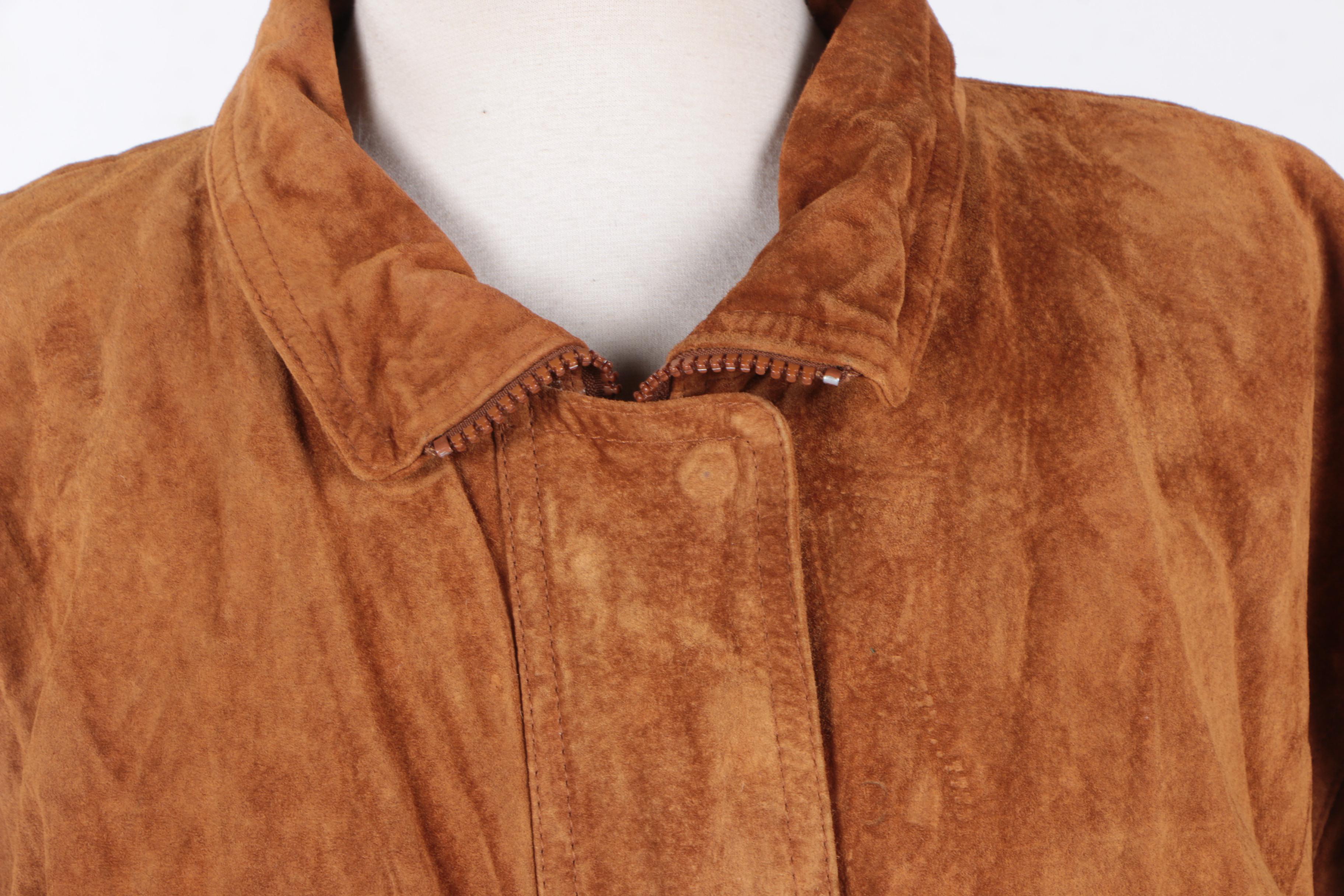 Talbots Women's Suede Leather Jacket | EBTH