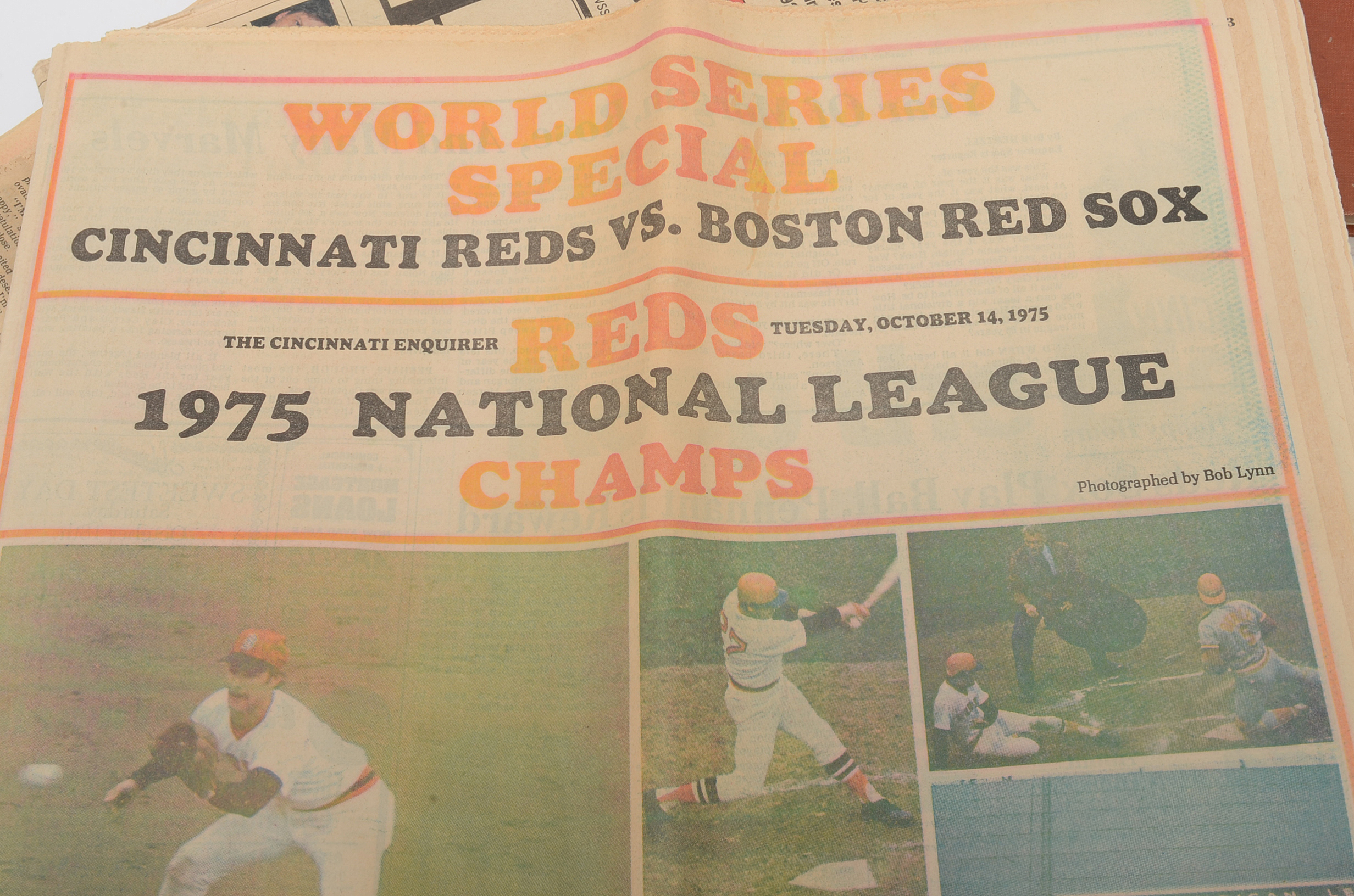 Vintage Reds Newspapers, and Other Baseball Collectibles | EBTH