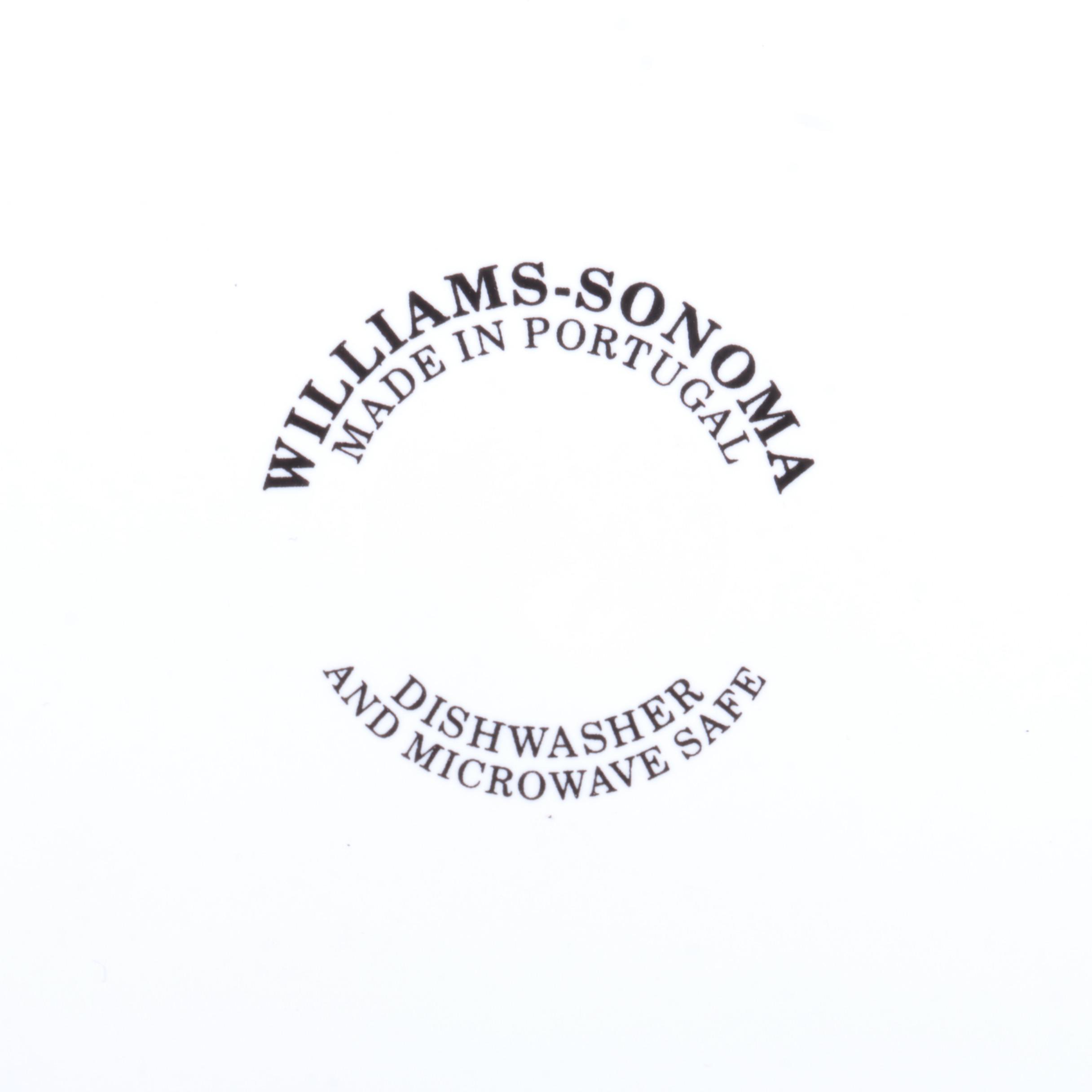 Williams-Sonoma "Olea Europaea" Stoneware Pasta Bowl | EBTH